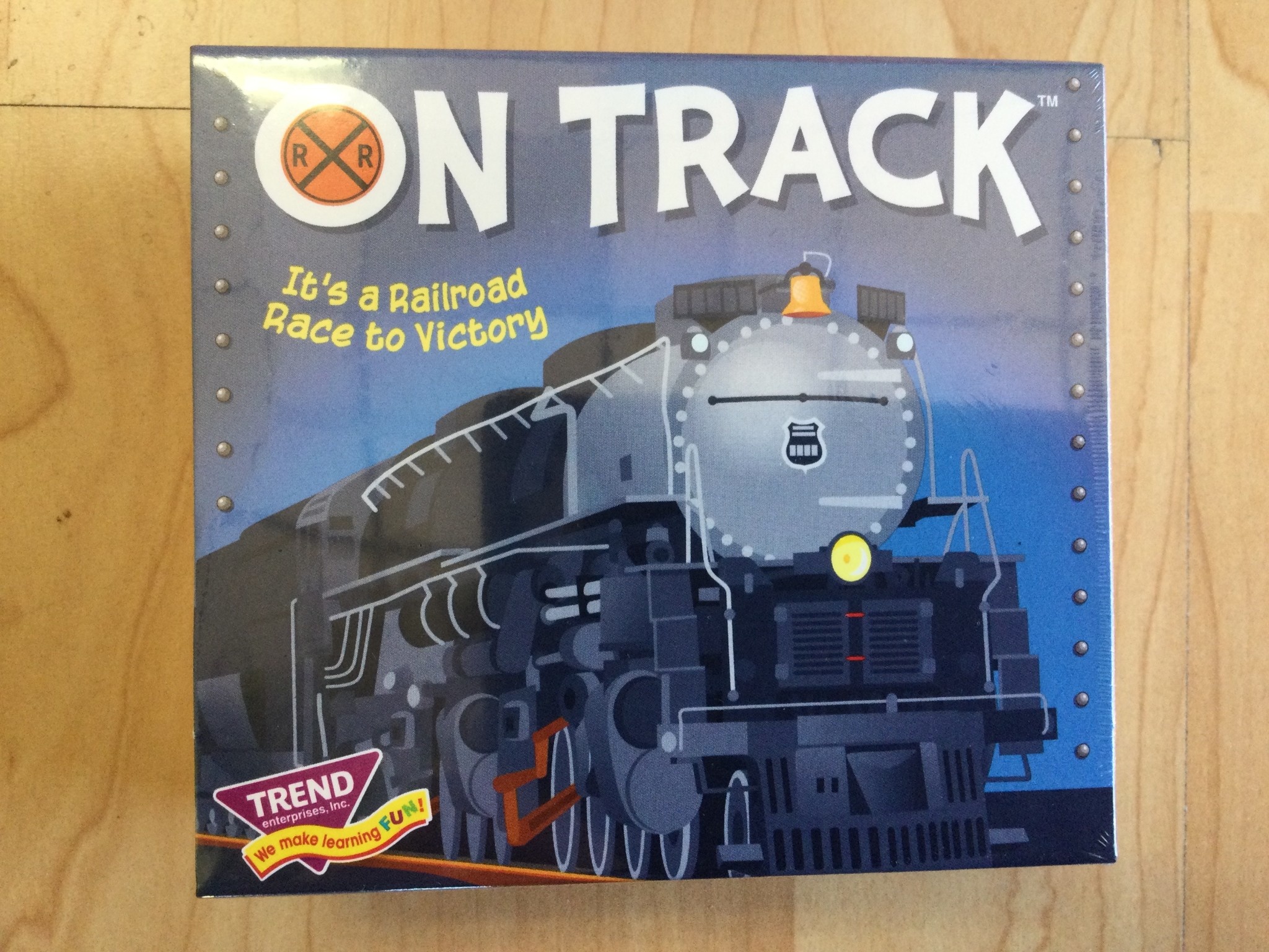 On Track Railroad Card Game - School Spot