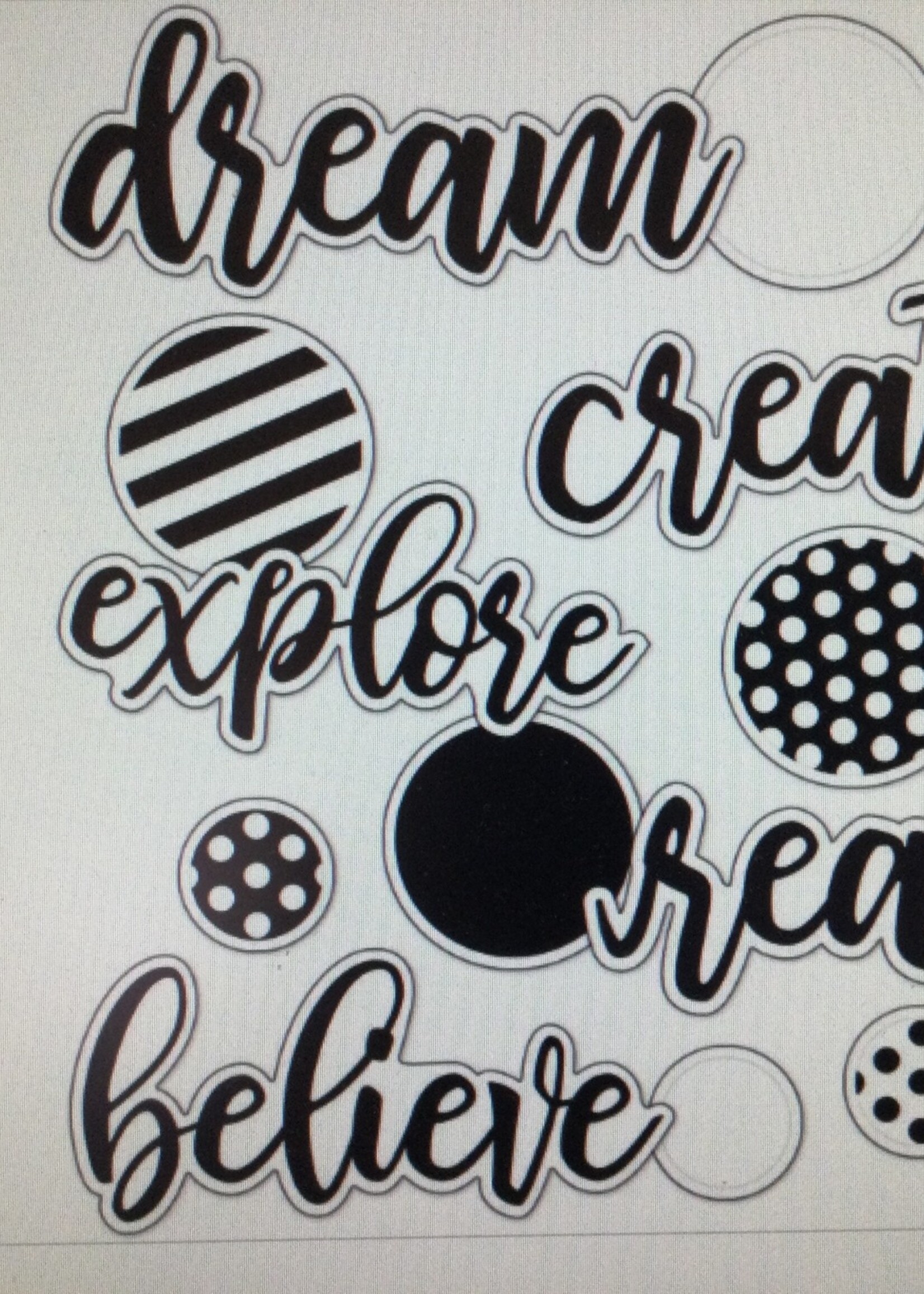 Simply Sylish Script Words Mini - School Spot