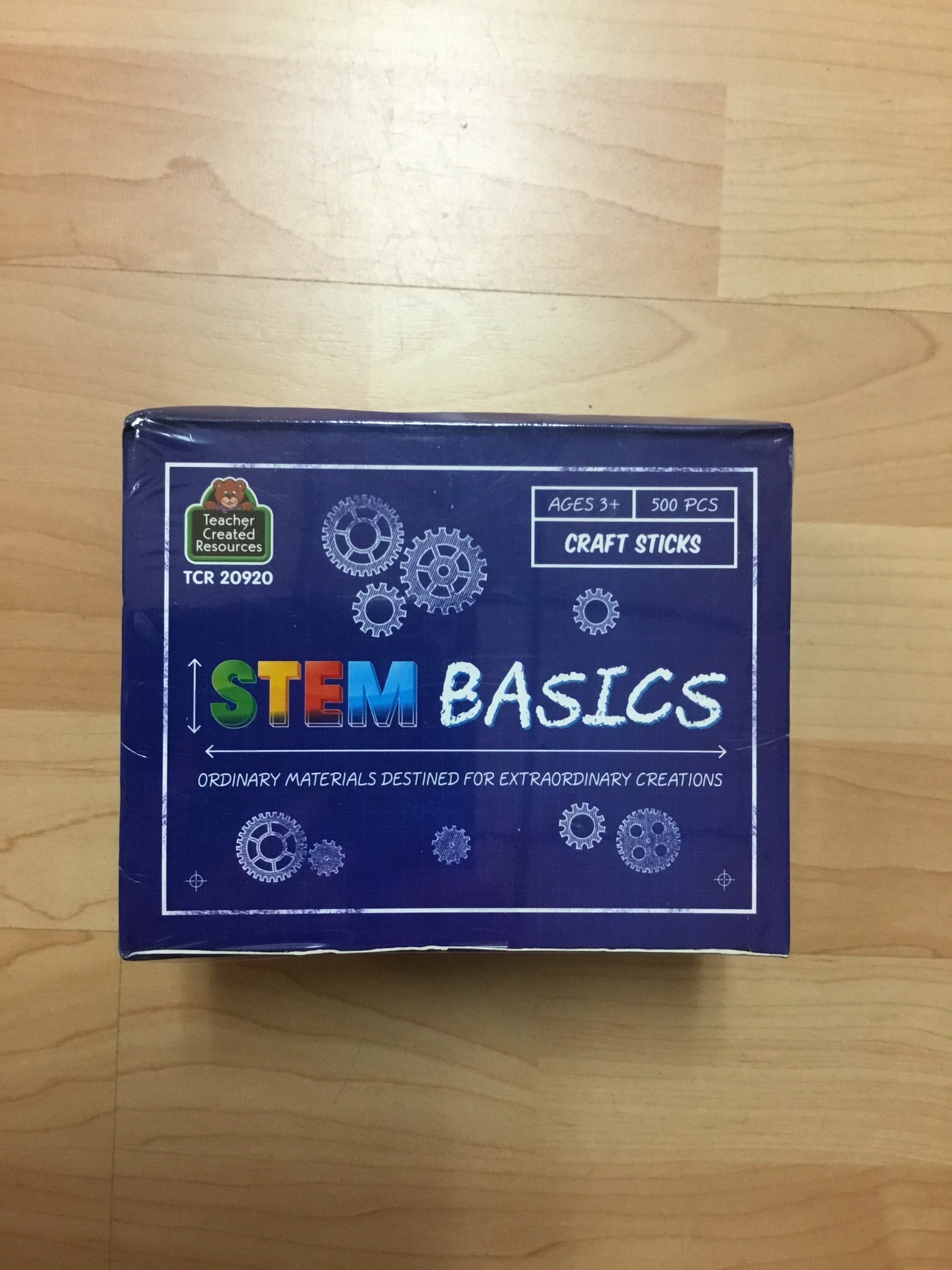 500 Craft Sticks STEM Basics - School Spot