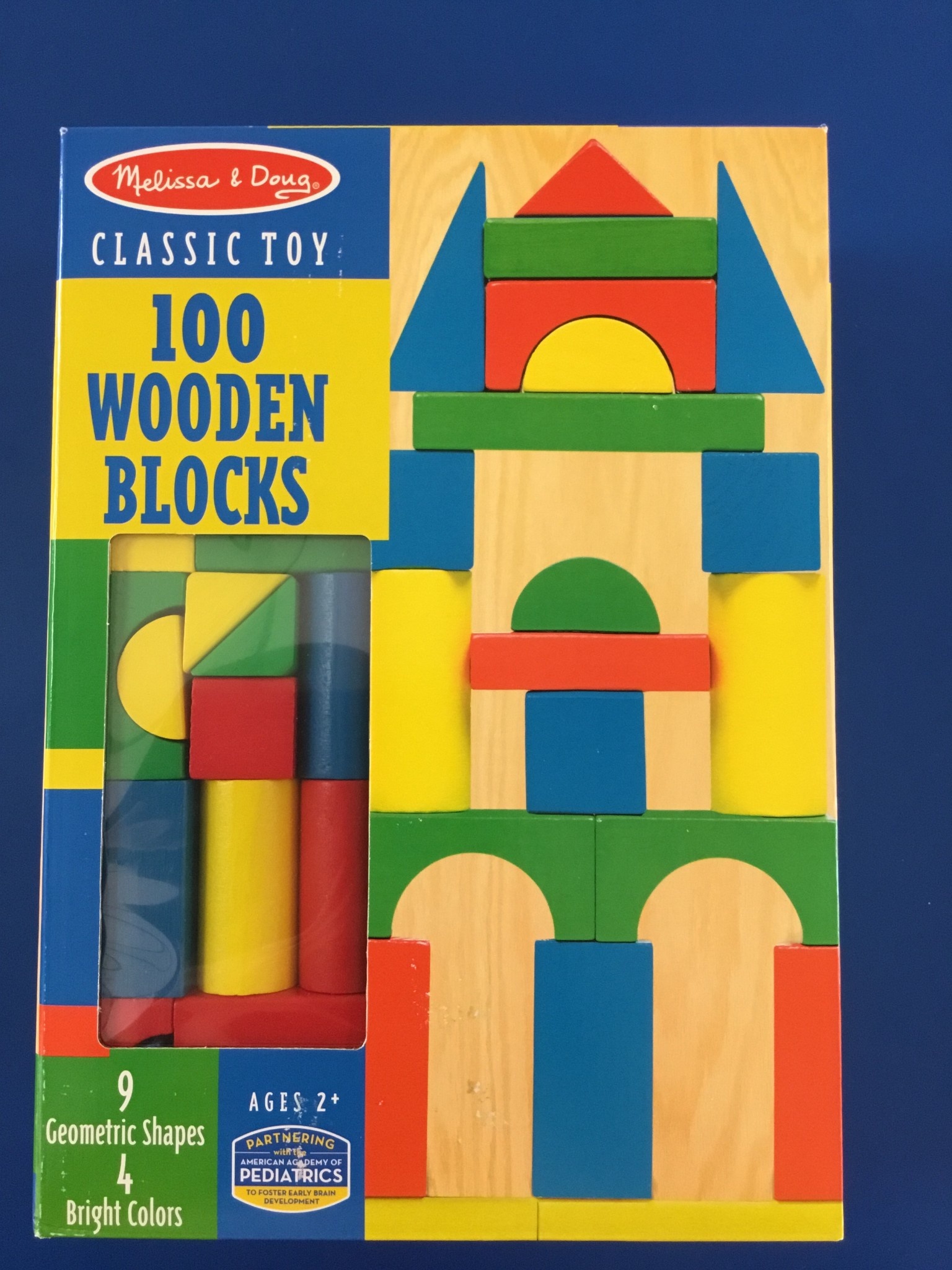 100 Wooden Blocks - School Spot