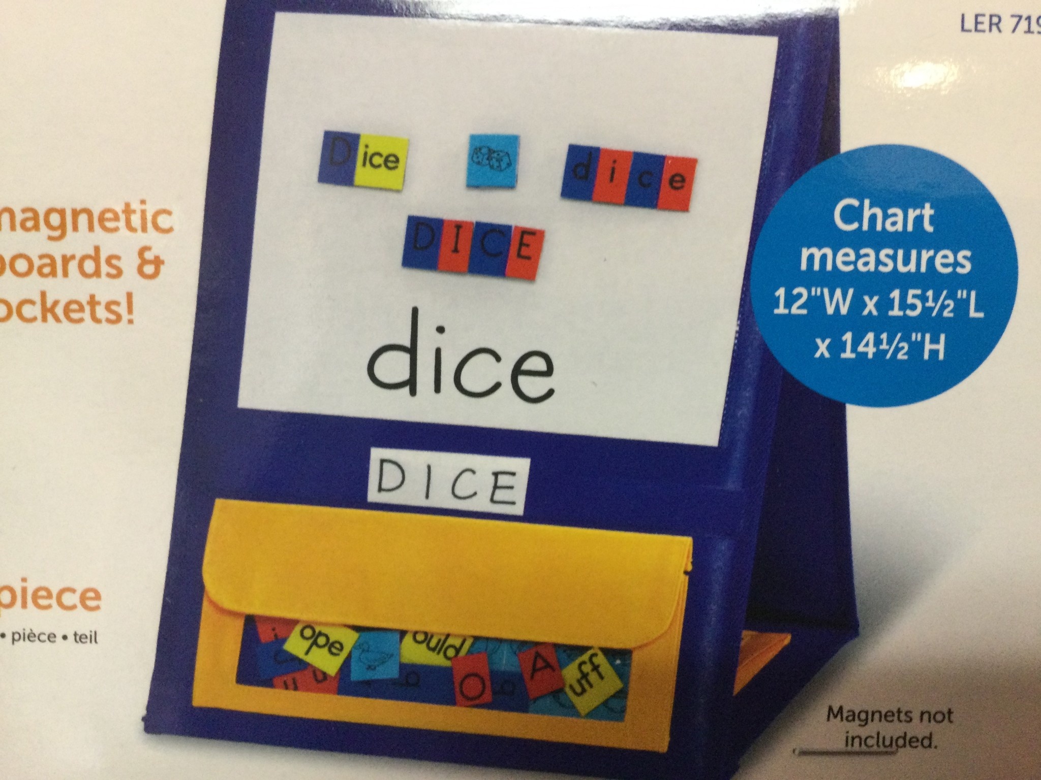 Magnetic Tabletop Pocket Chart - School Spot