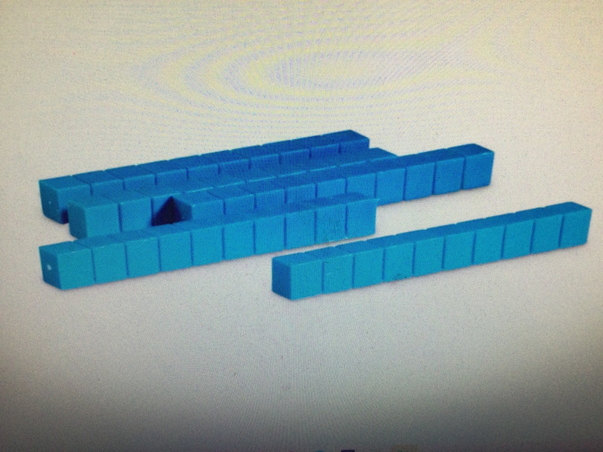 Base Ten Rods Set of 50 - School Spot