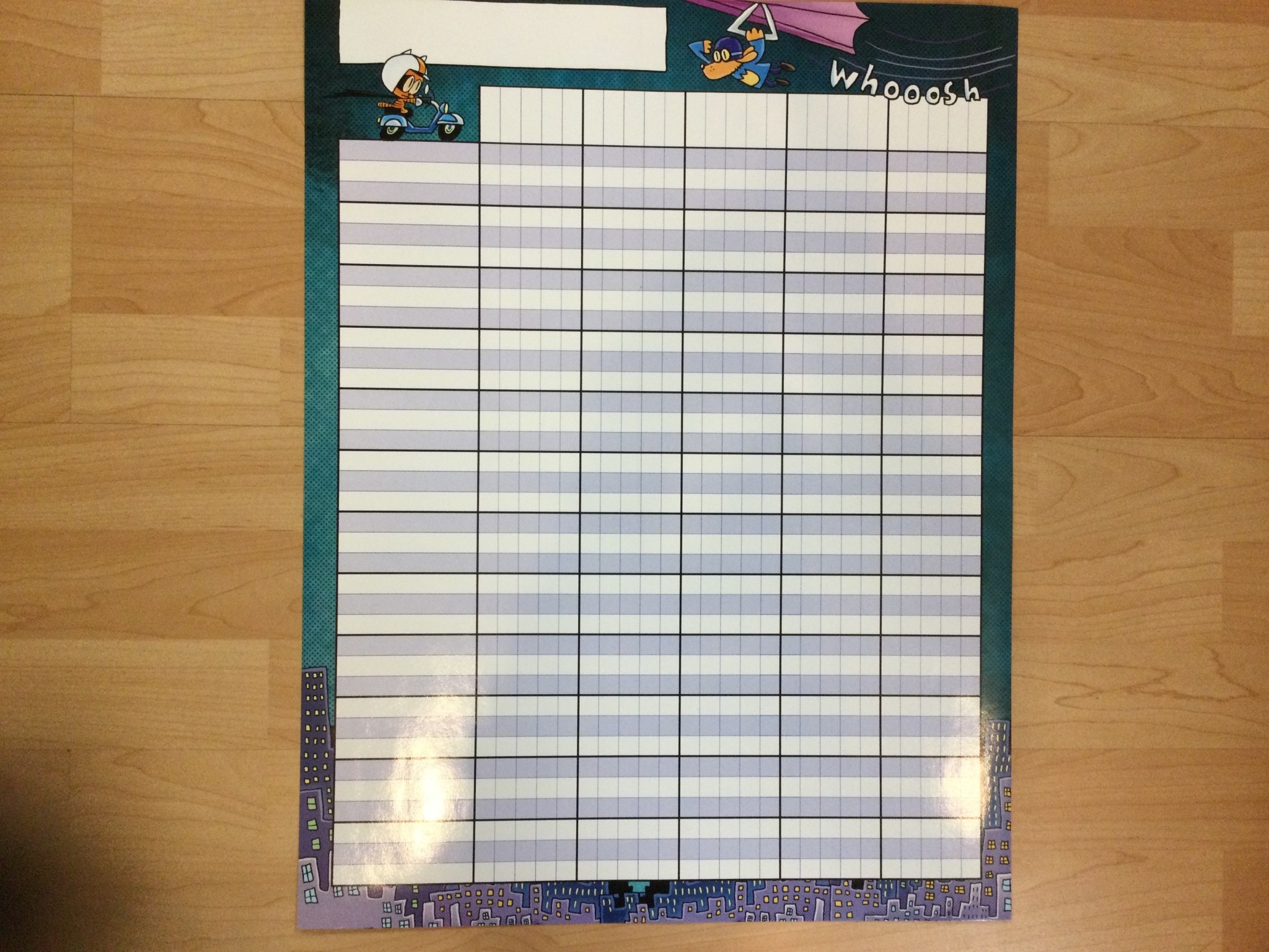 Dog Man Incentive Chart - School Spot