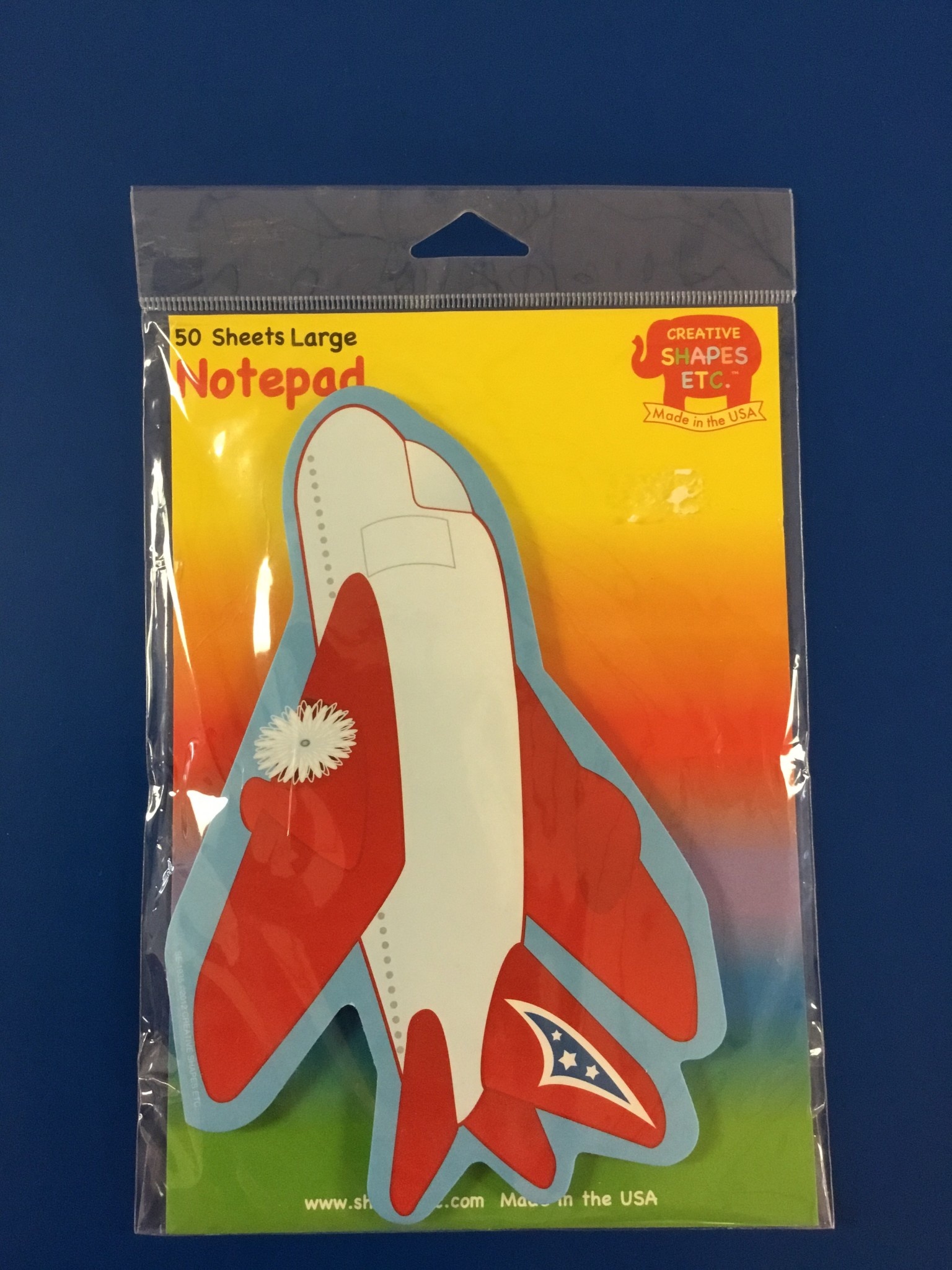 Airplane Notepad 50 sheets - School Spot