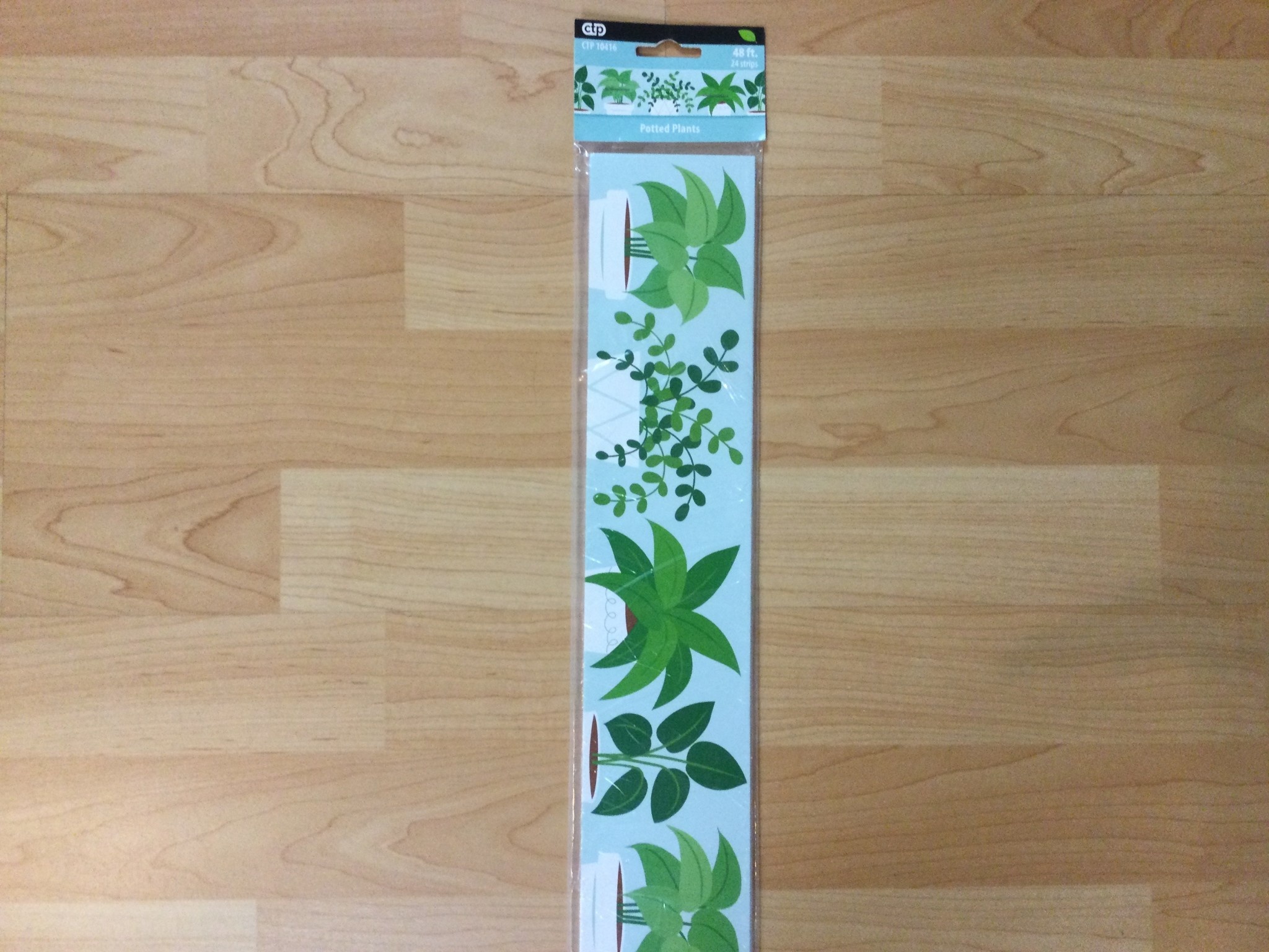 Potted Plants EZ Border 48' - School Spot