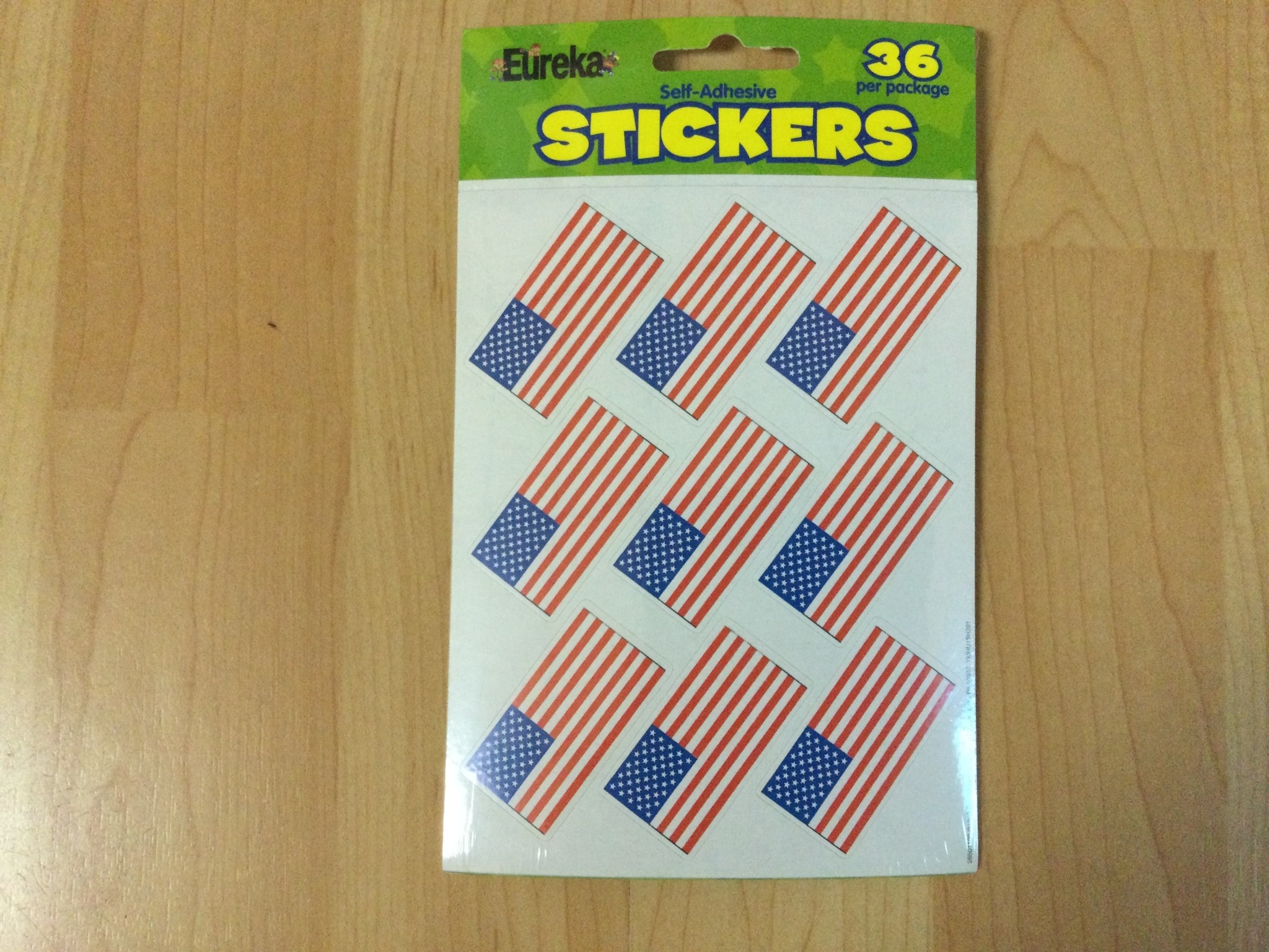 American Flag Stickers - School Spot
