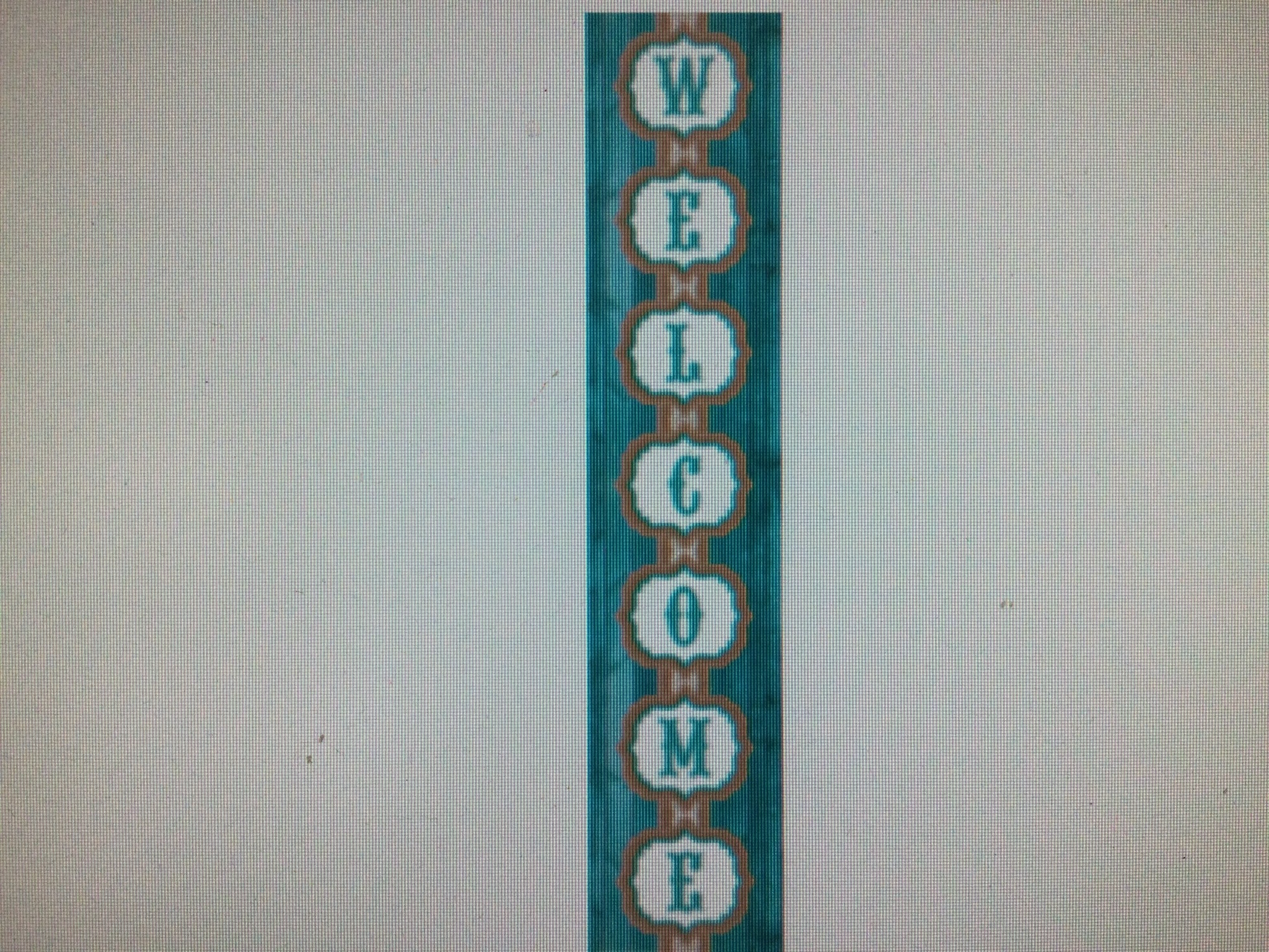 Shabby Chic Welcome Banner - School Spot