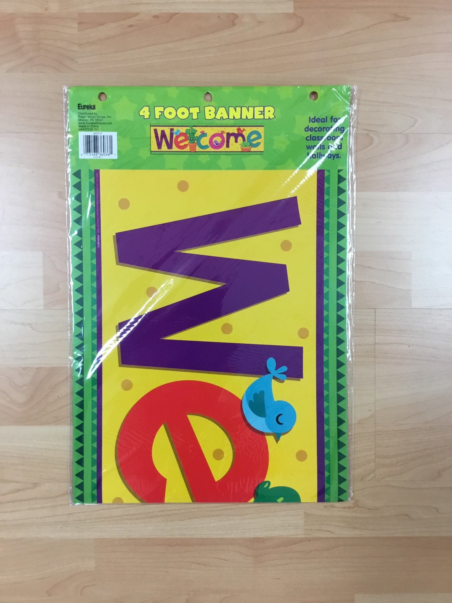 A Sharp Bunch Welcome Banner - School Spot
