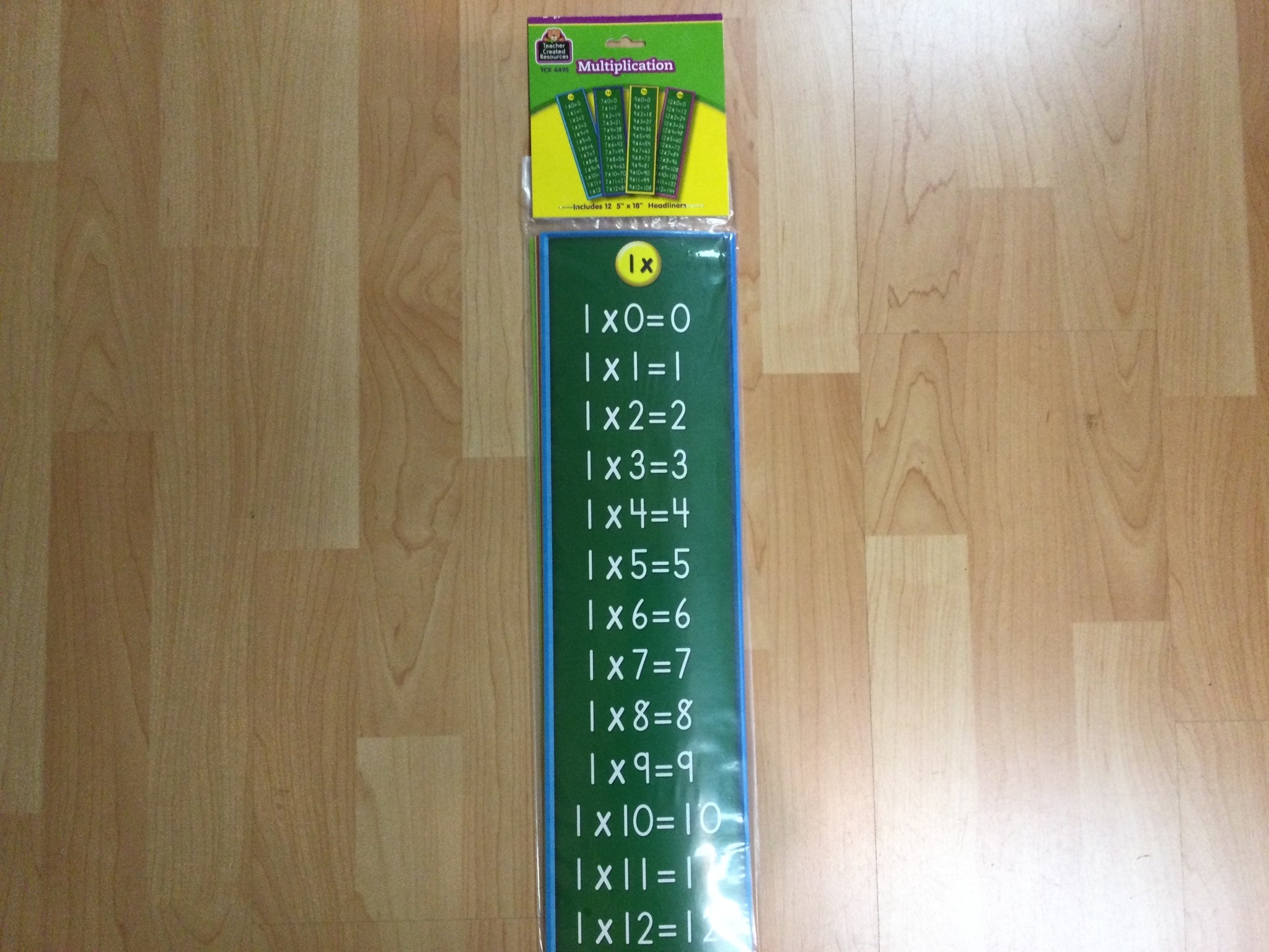 Multiplication Tables Mini Bulletin Board - School Spot