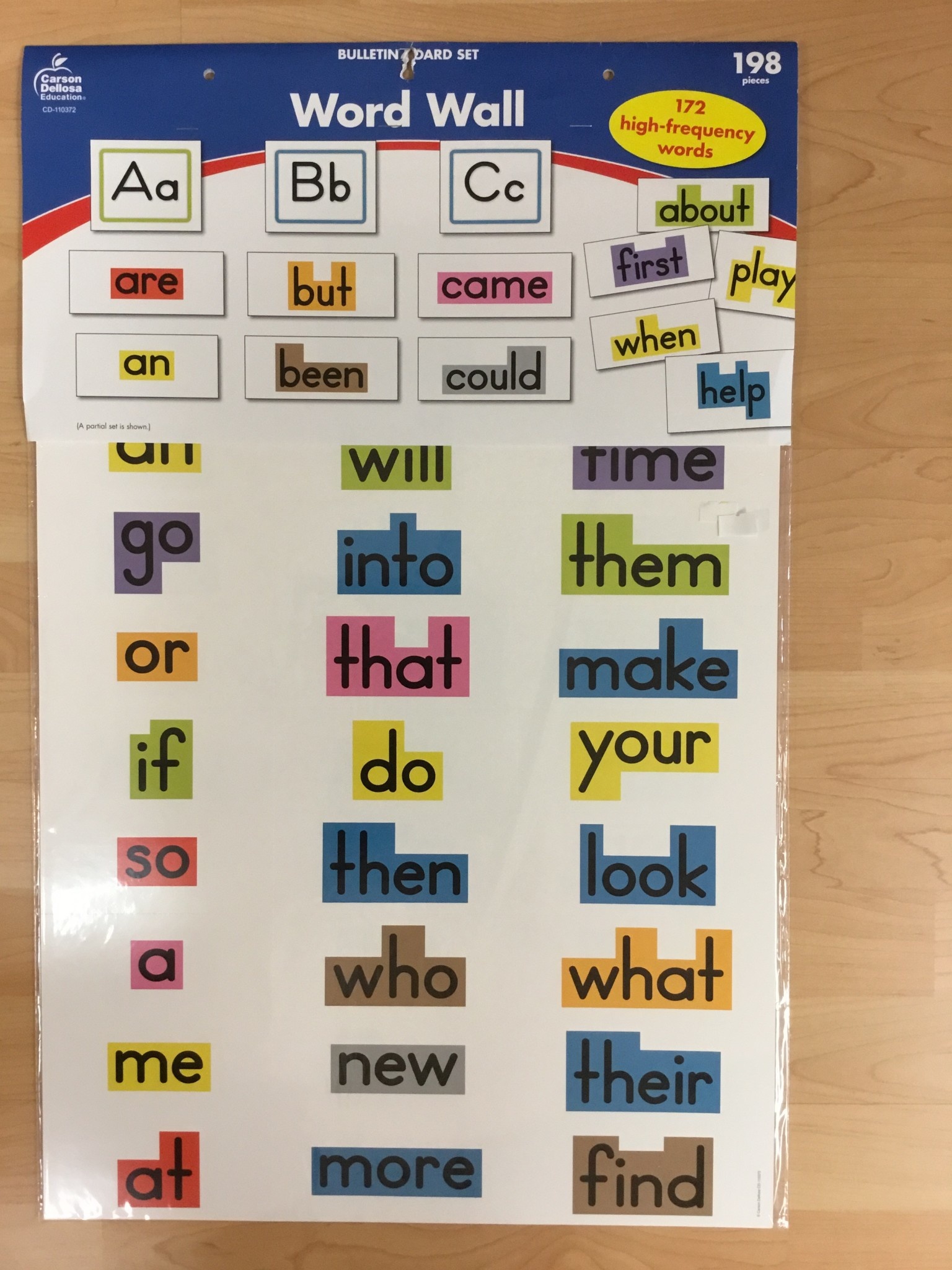 Word Wall Bulletin Board Set - School Spot