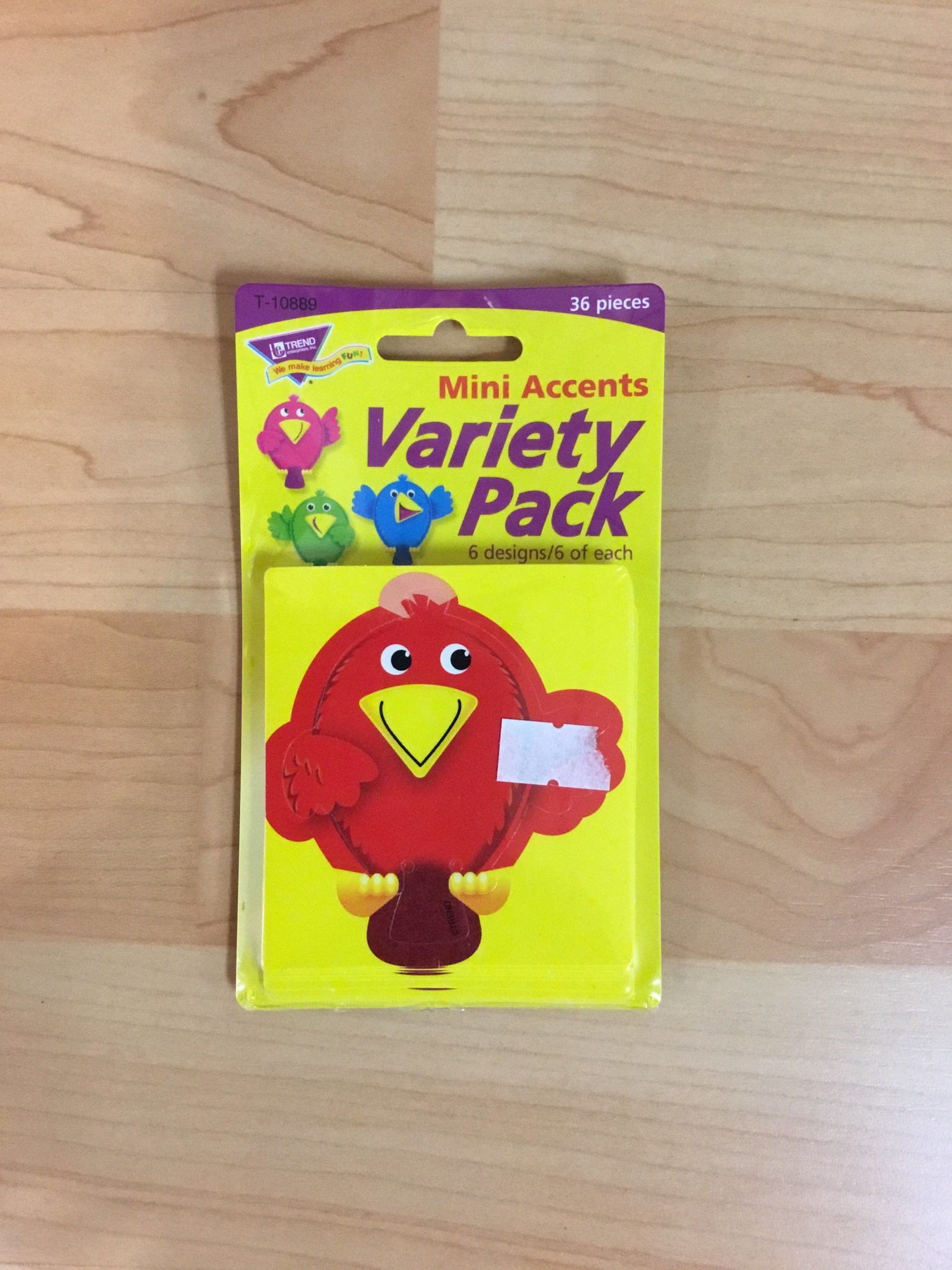 Busy Birds Mini Cutouts 36pk - School Spot