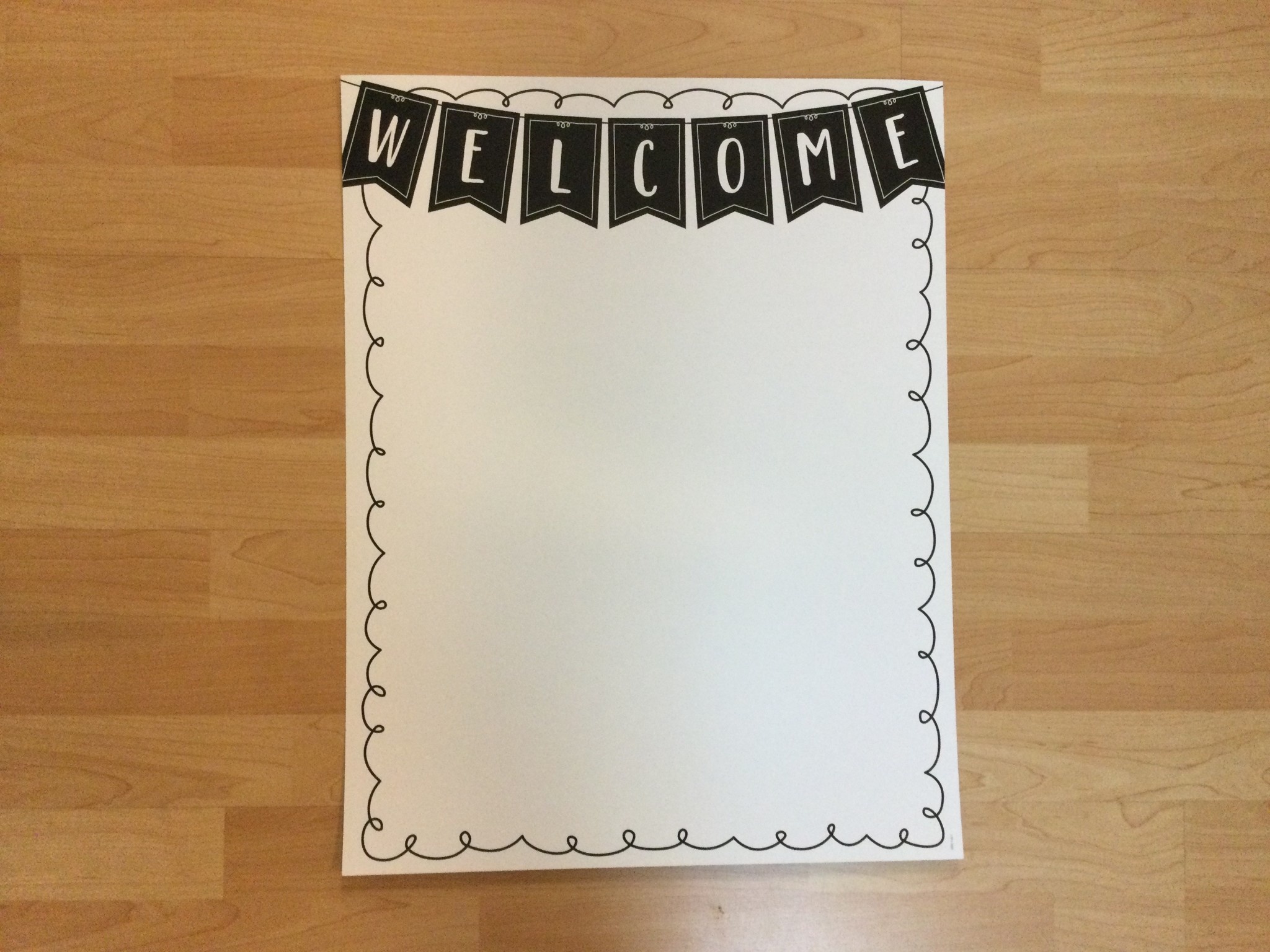 Loop de Loop Welcome Chart - School Spot