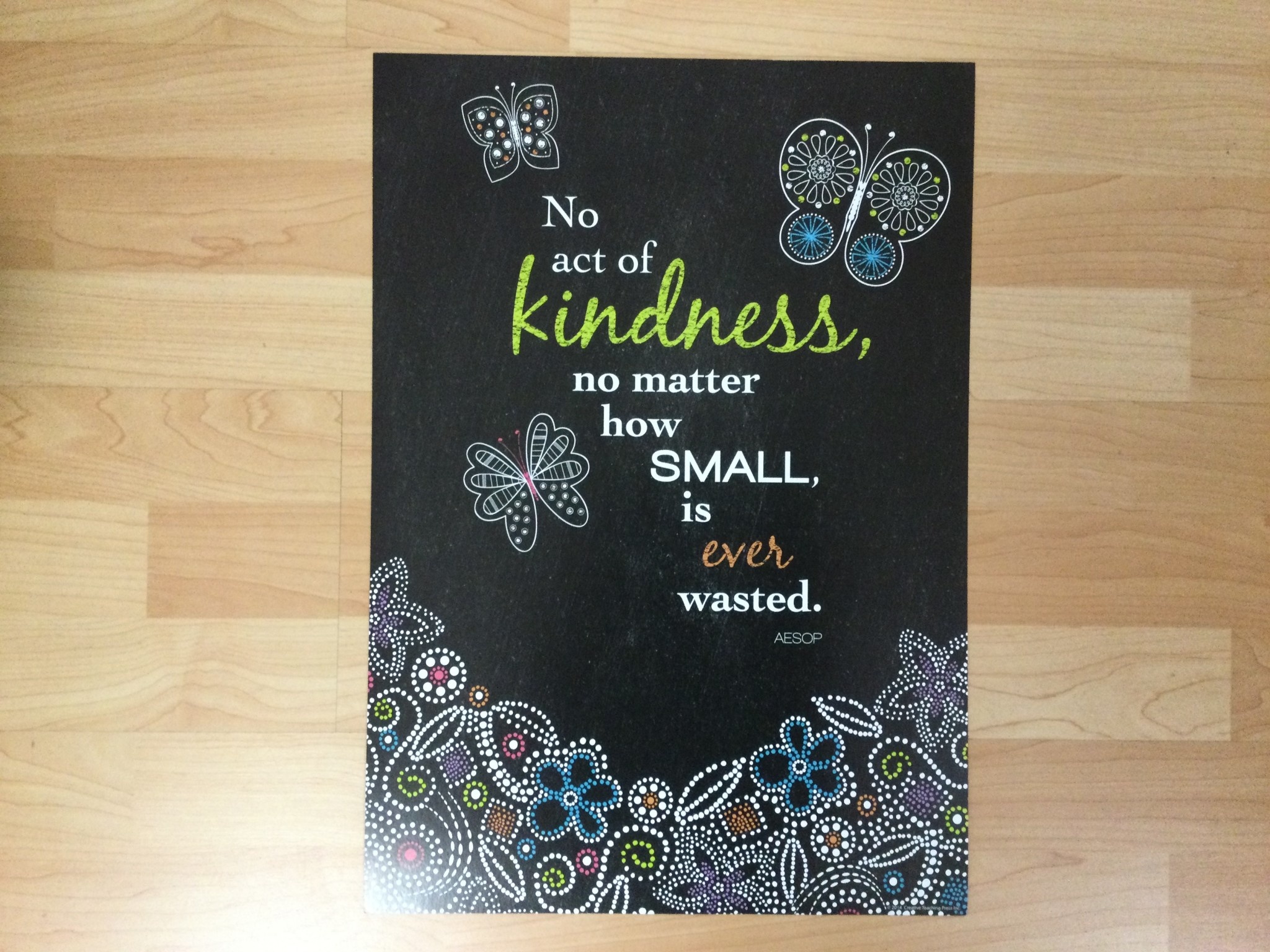 No Act Of Kindness Poster - School Spot