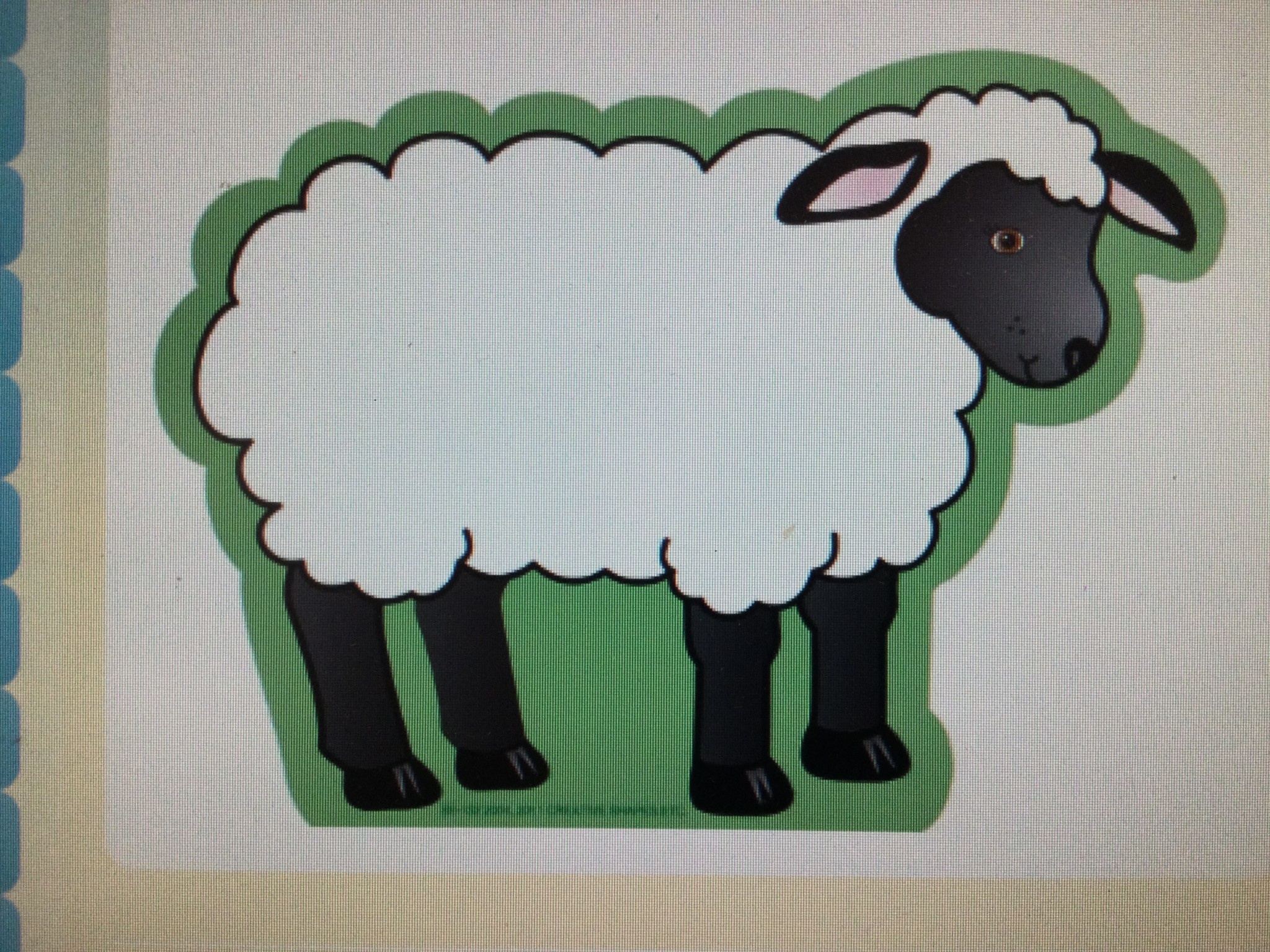 Sheep Notepad 50 sheets - School Spot