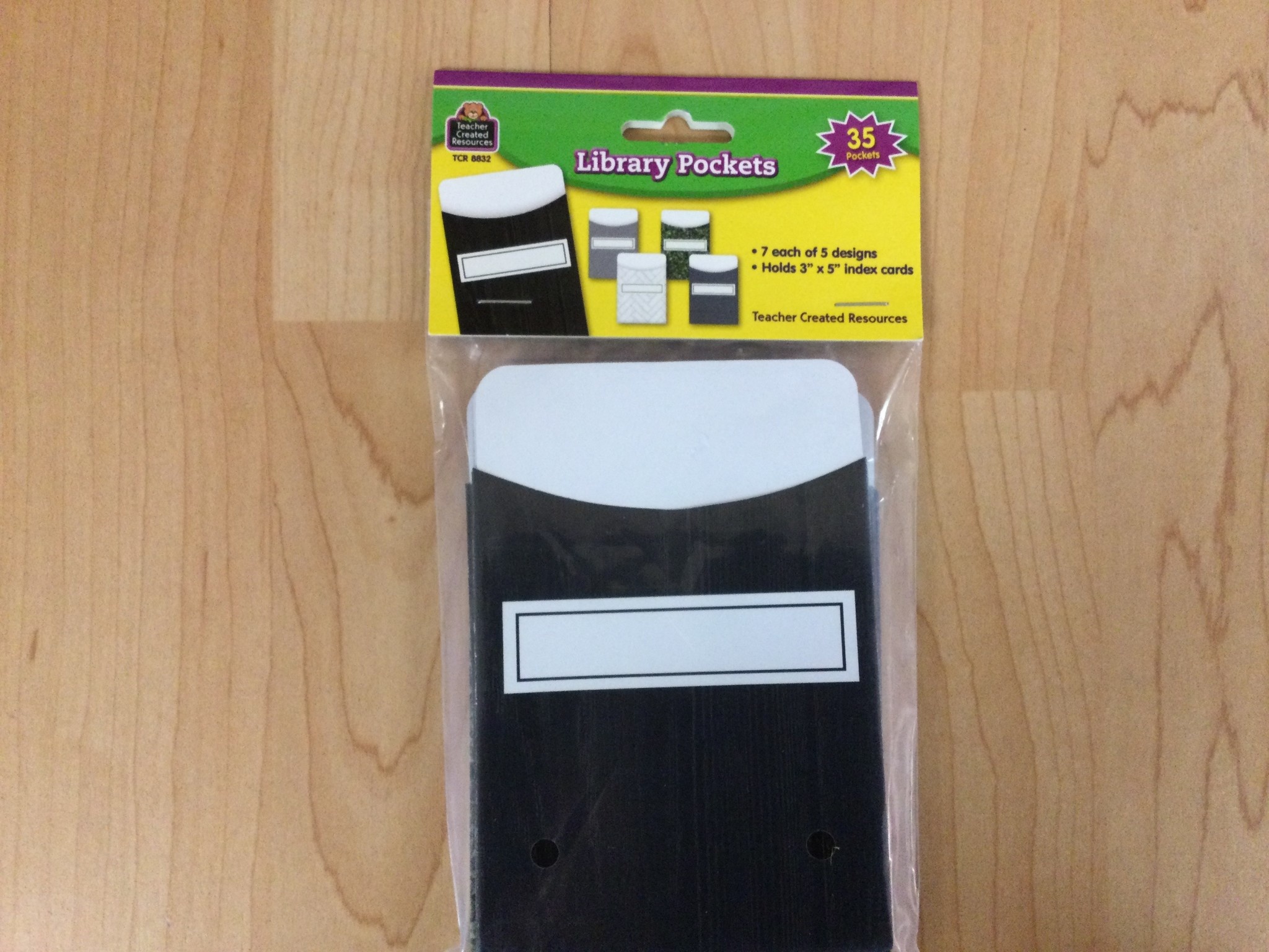 Modern Farmhouse Library Pocket - School Spot