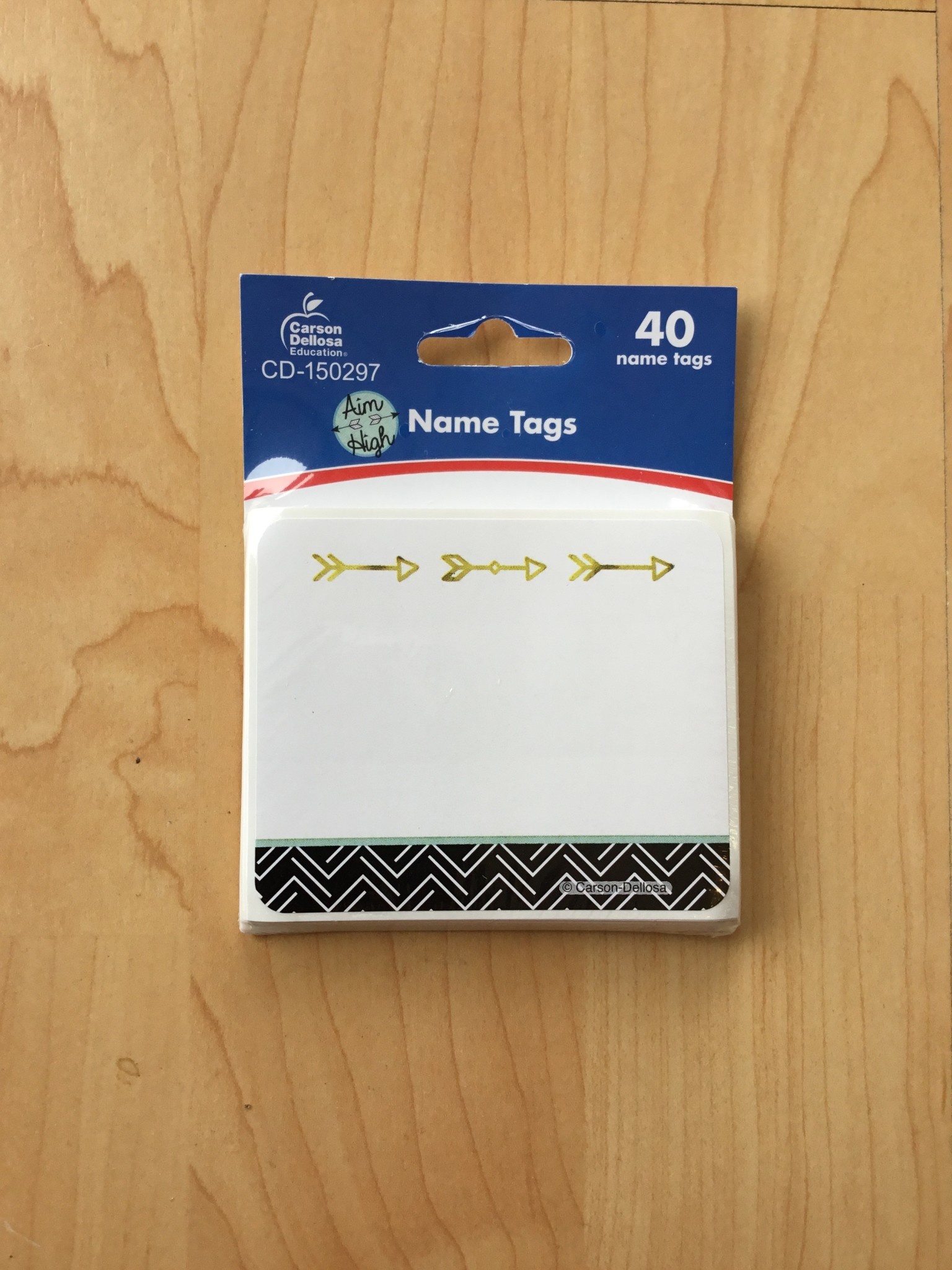 Aim High Name Tags/Labels - School Spot