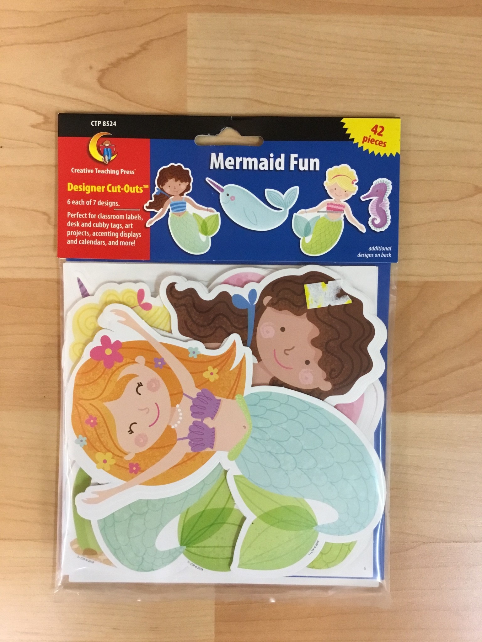 Mermaid Fun Cutouts - School Spot