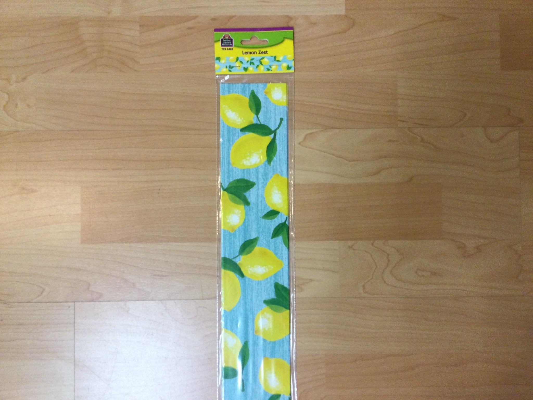Lemon Zest Straight Border 35' - School Spot