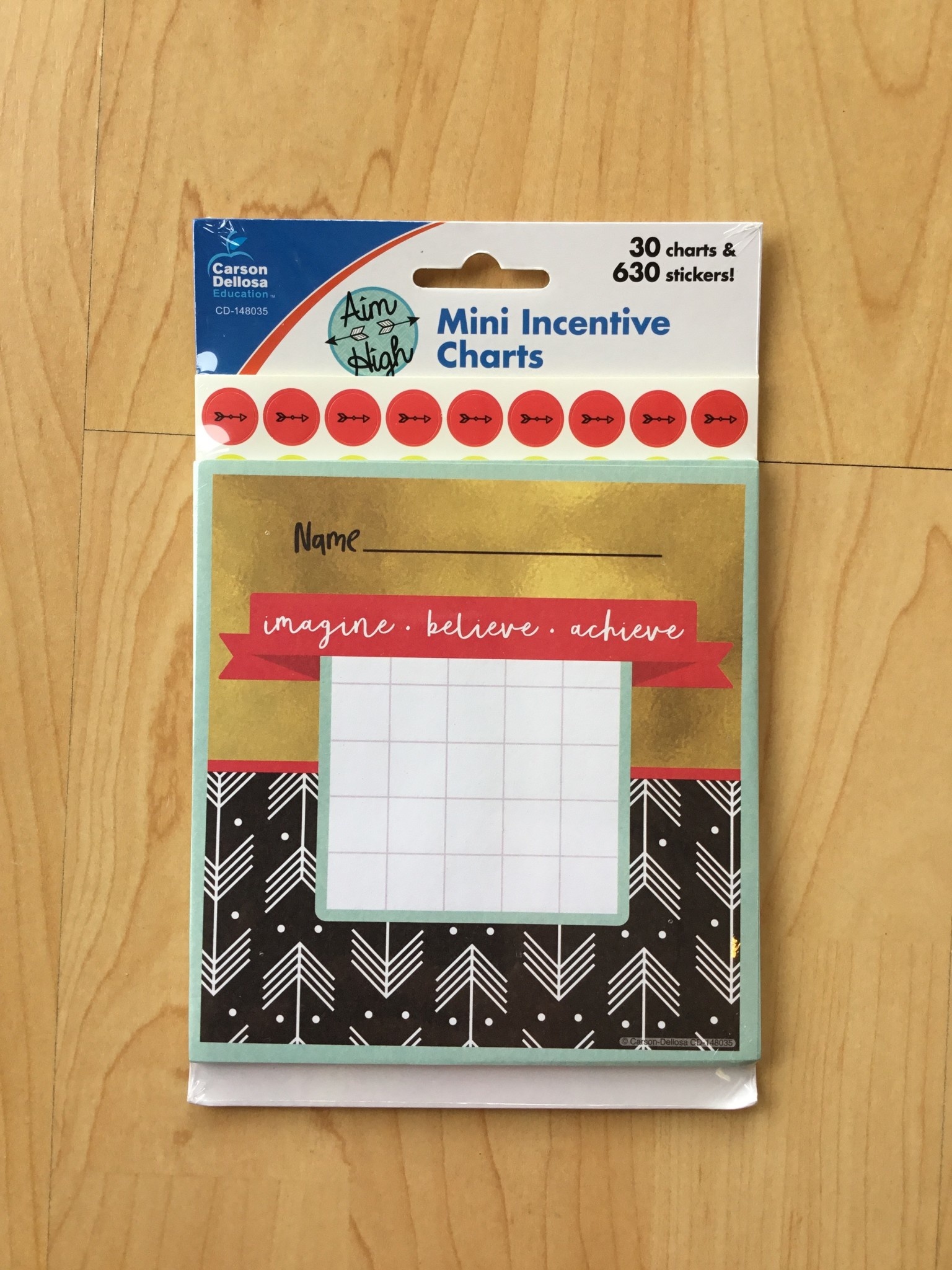 Aim High Mini Incentive Charts - School Spot