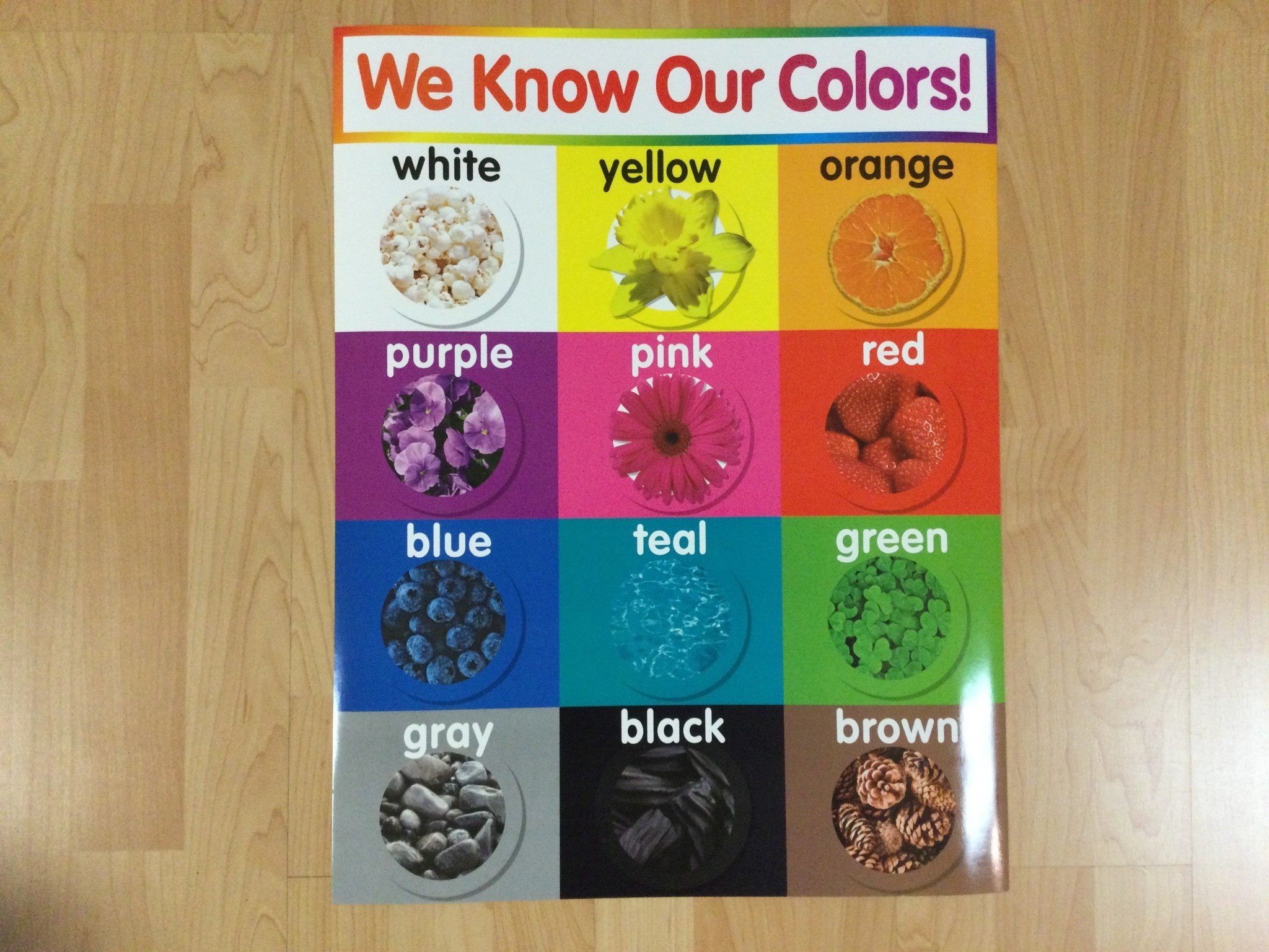 We Know Our Colors Chart - School Spot