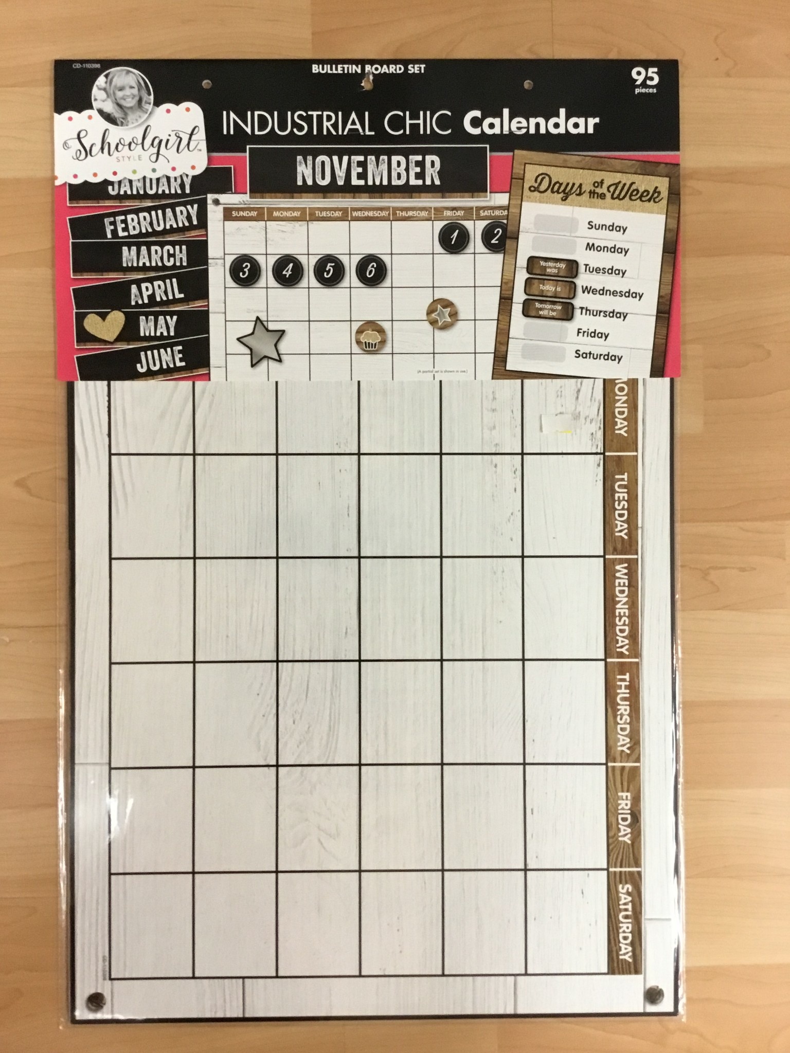 Industrial Chic Calendar BB Schoolgirl Style - School Spot