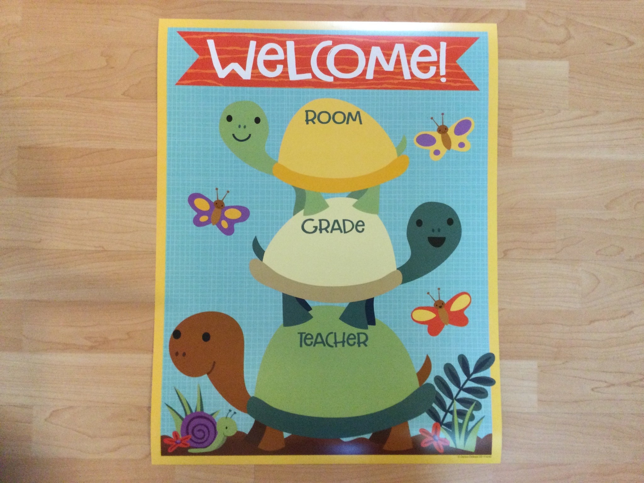 Nature Explorers Welcome Chart - School Spot