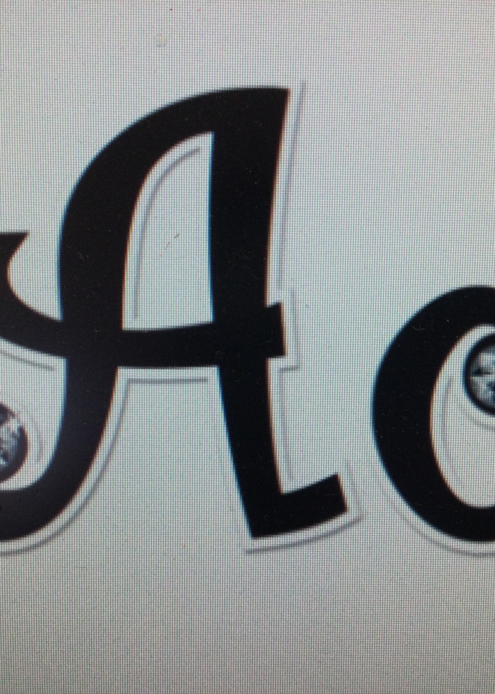 Bling w/Jewels 7" Letters - School Spot