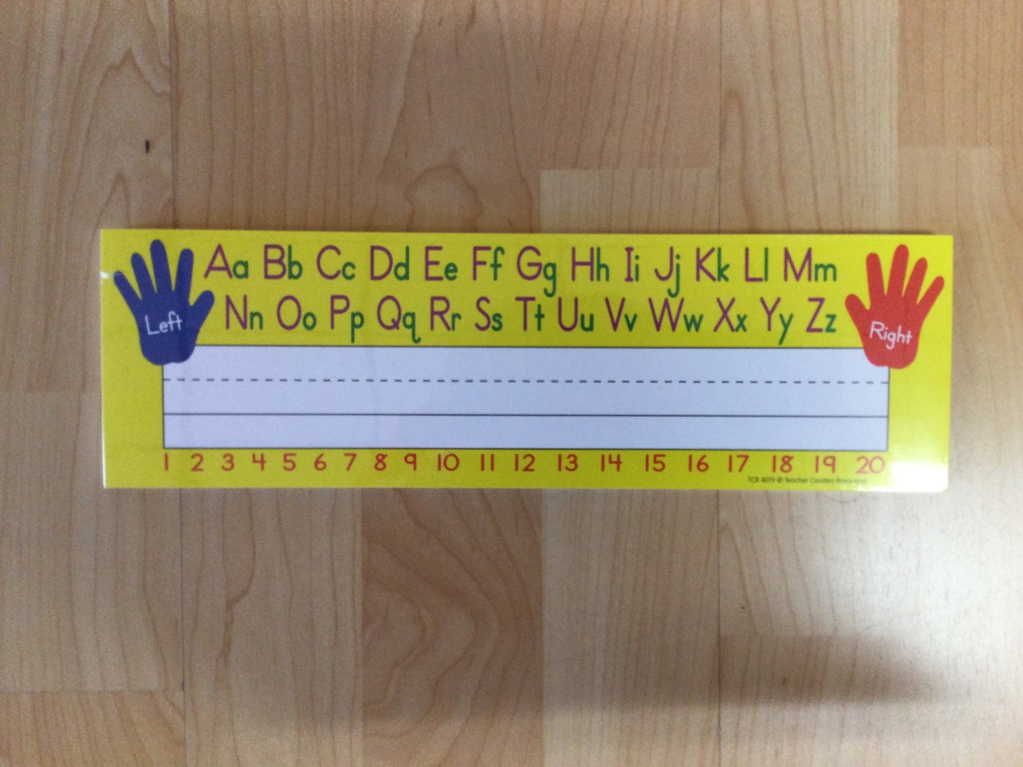 Left/Right Alphabet Nameplates - School Spot