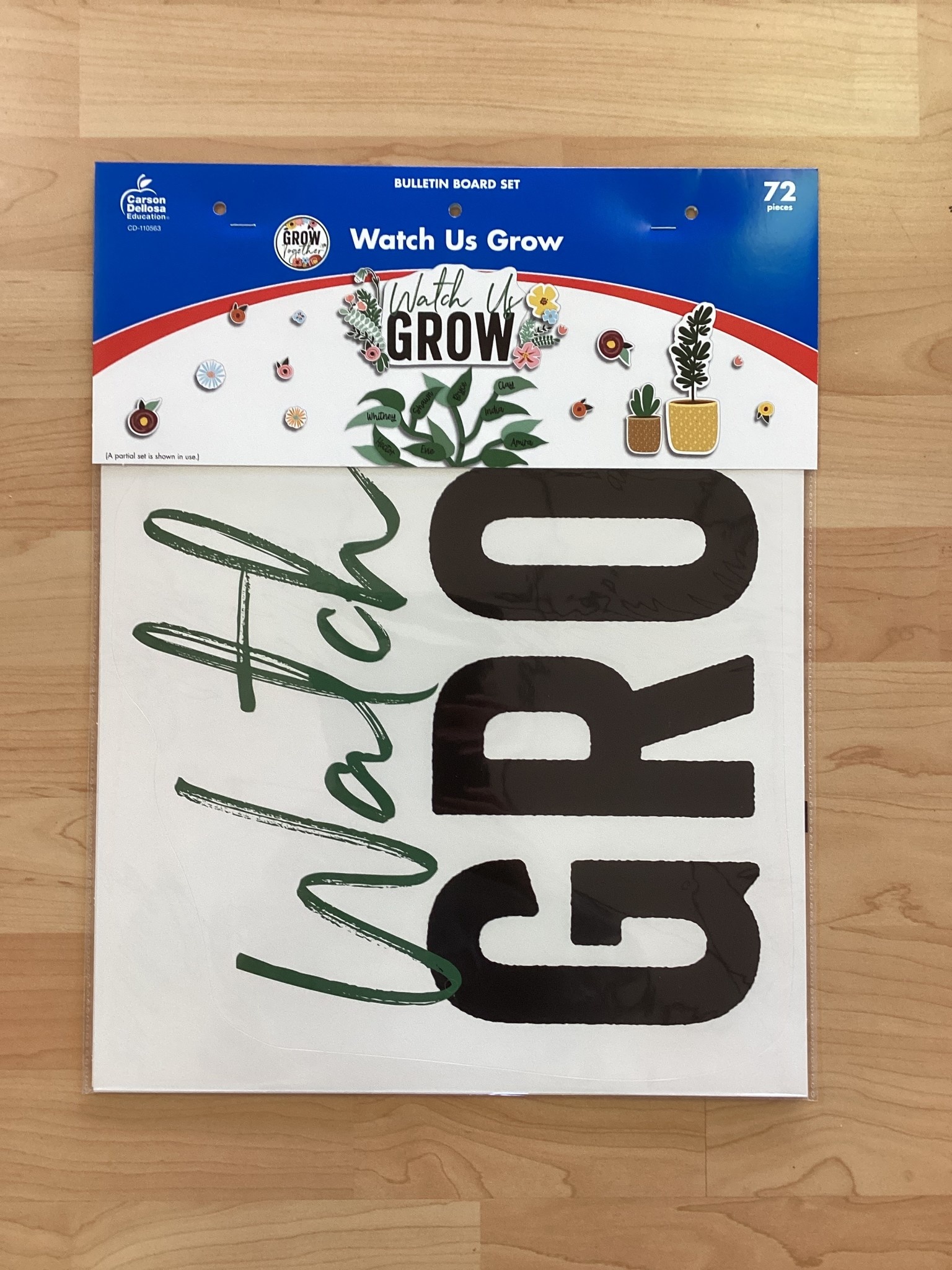 Grow Together Watch Us Grow Bulletin Board Set - School Spot