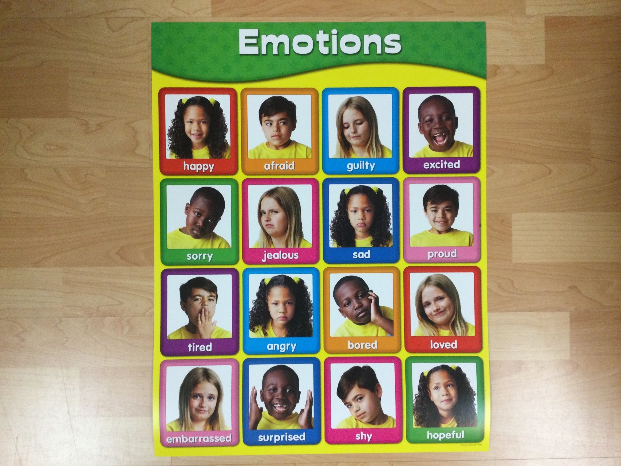 Emotions Chart Emotions Chart - School Spot