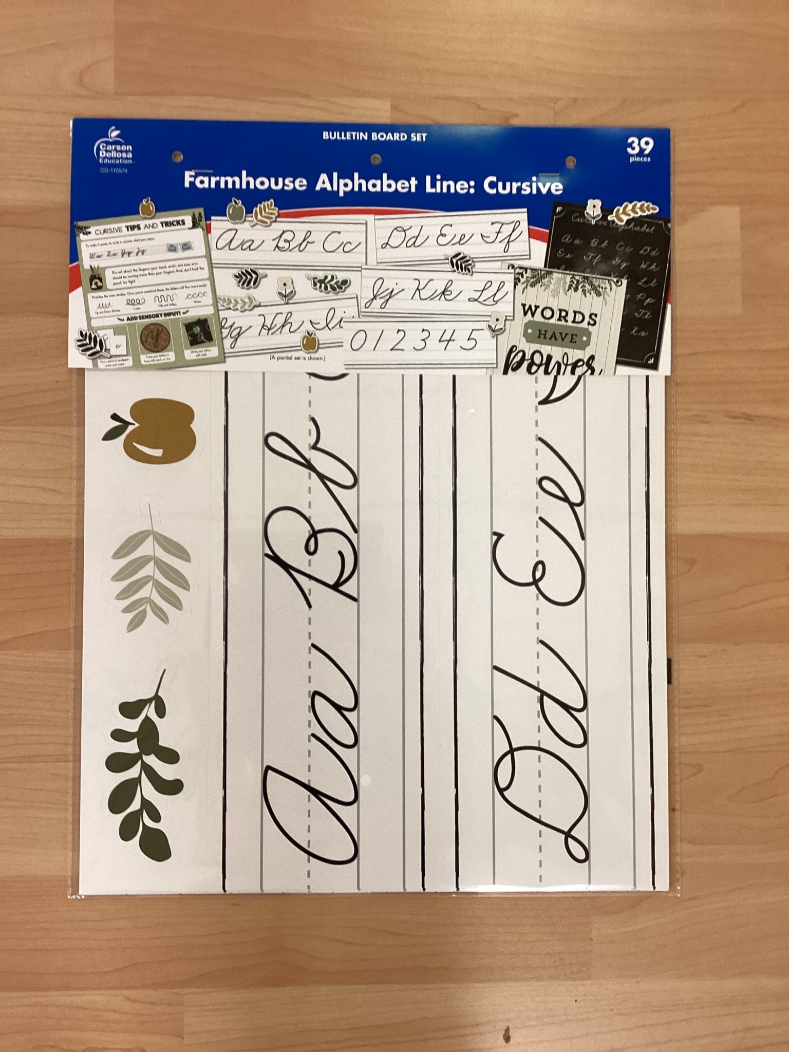 Farmhouse Alphabet Line: Cursive - School Spot