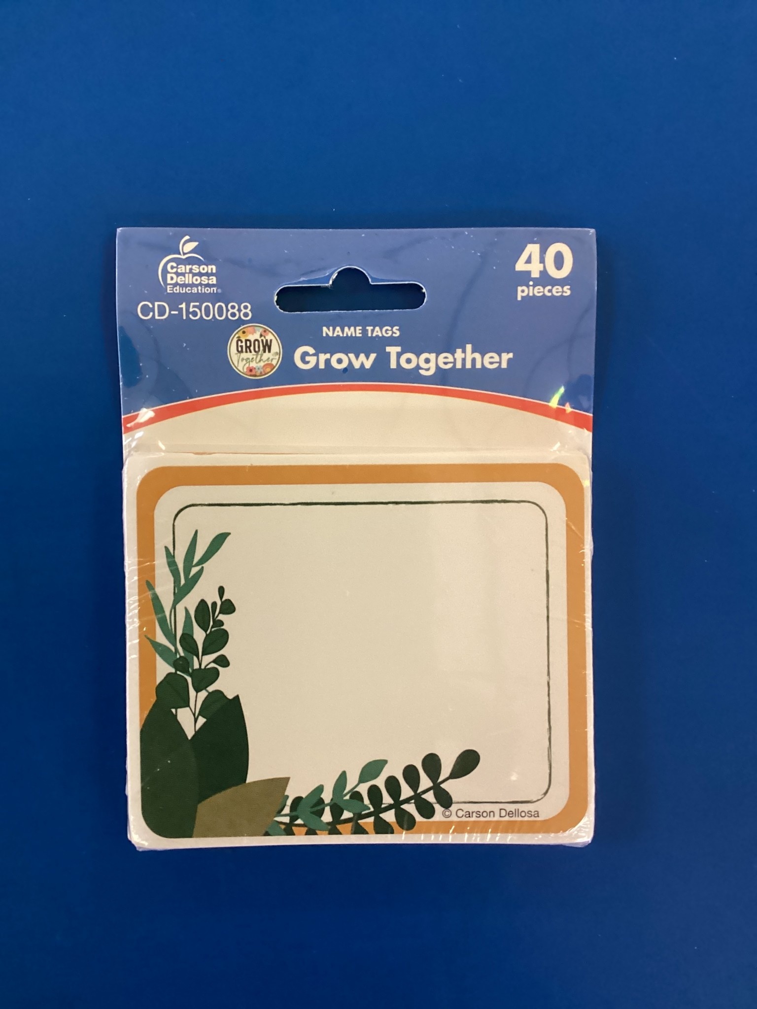 Grow Together Name Tags - School Spot