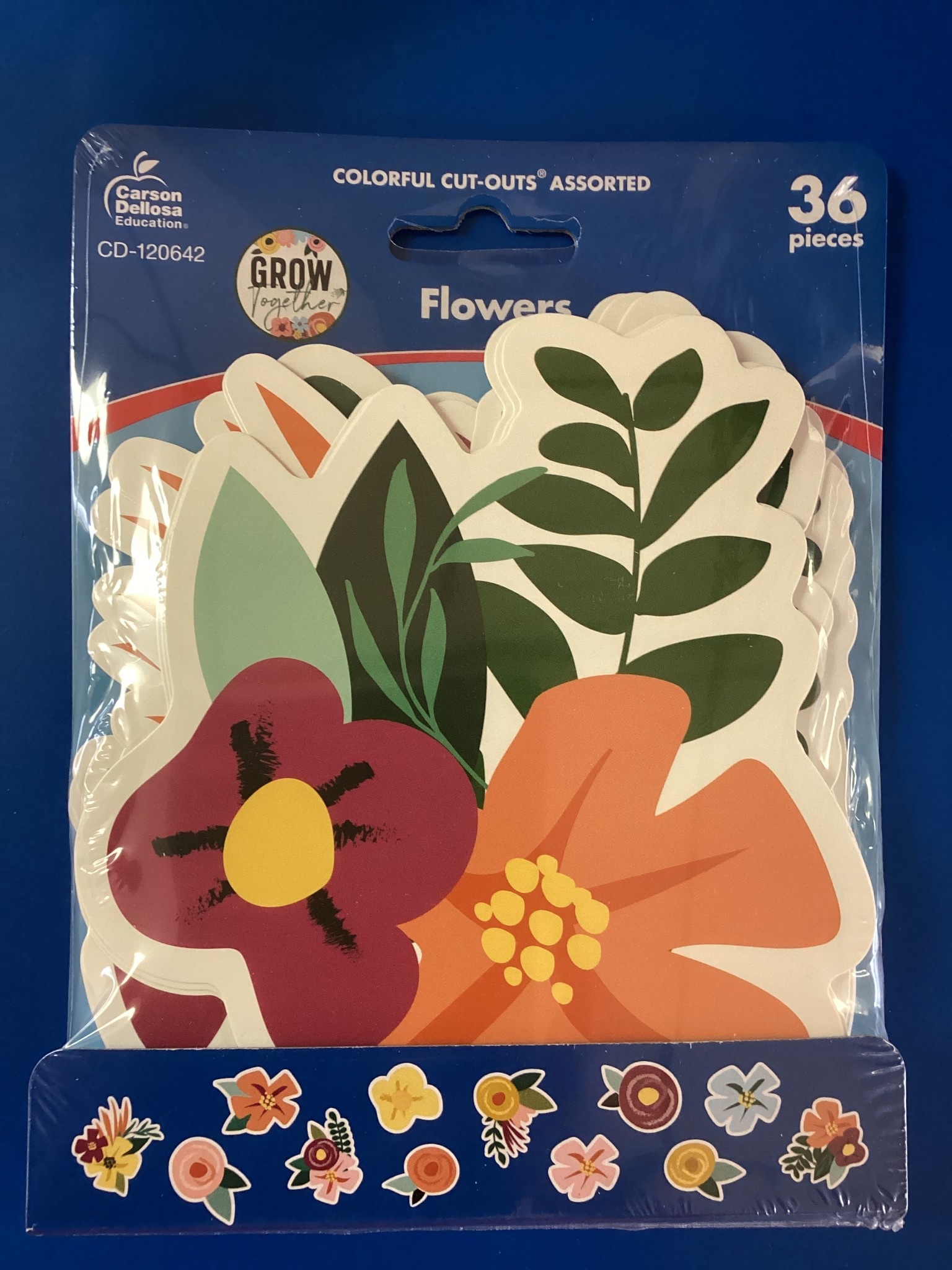 Grow Together Flowers Cutouts - School Spot