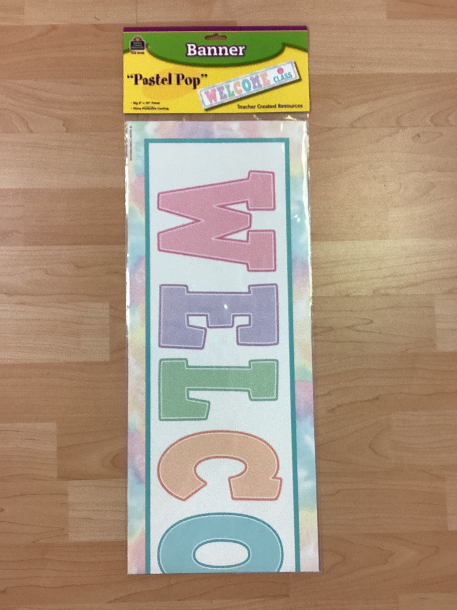 Pastel Pop Welcome Banner - School Spot
