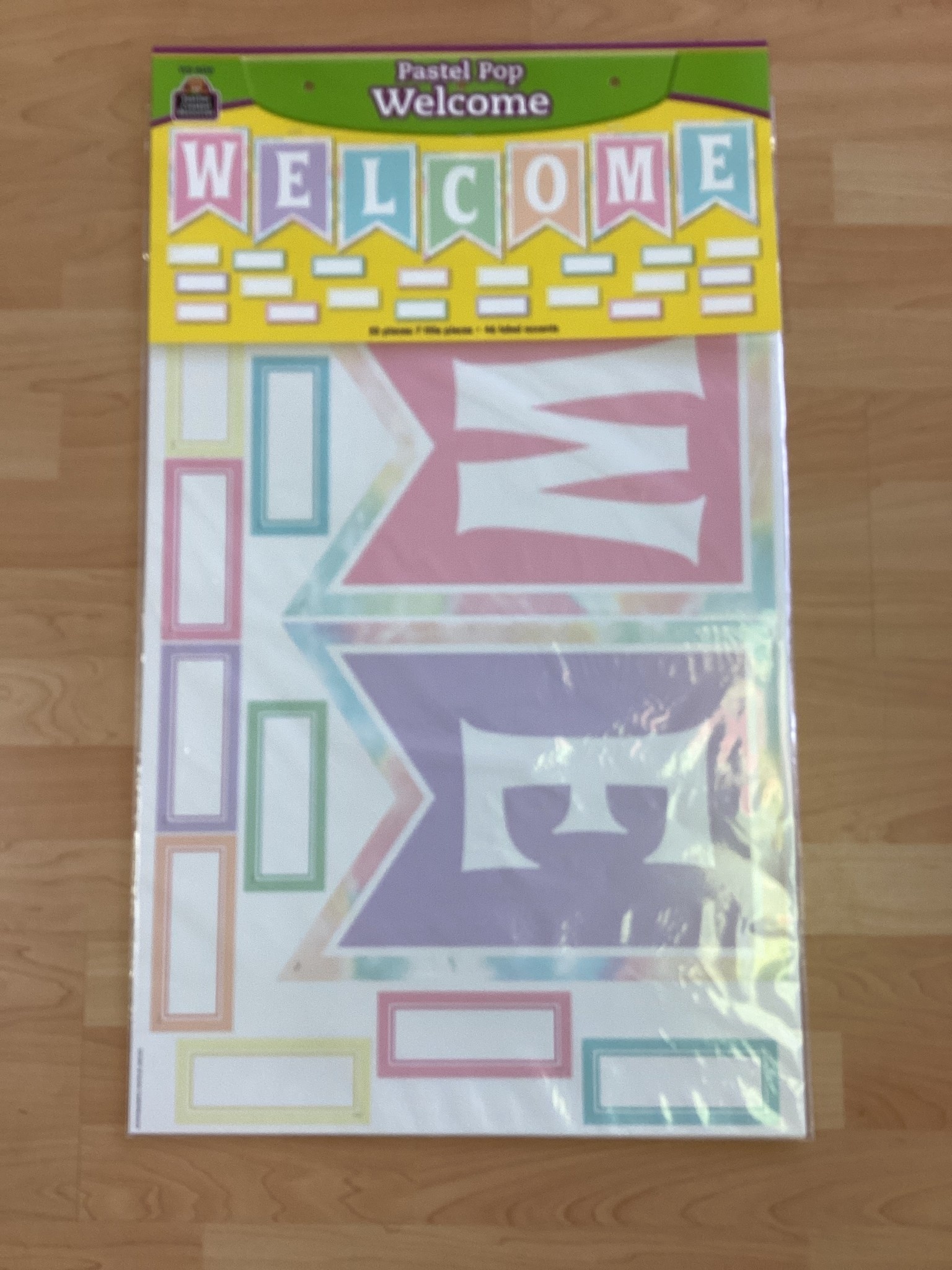 Pastel Pop Welcome Bulletin Board - School Spot