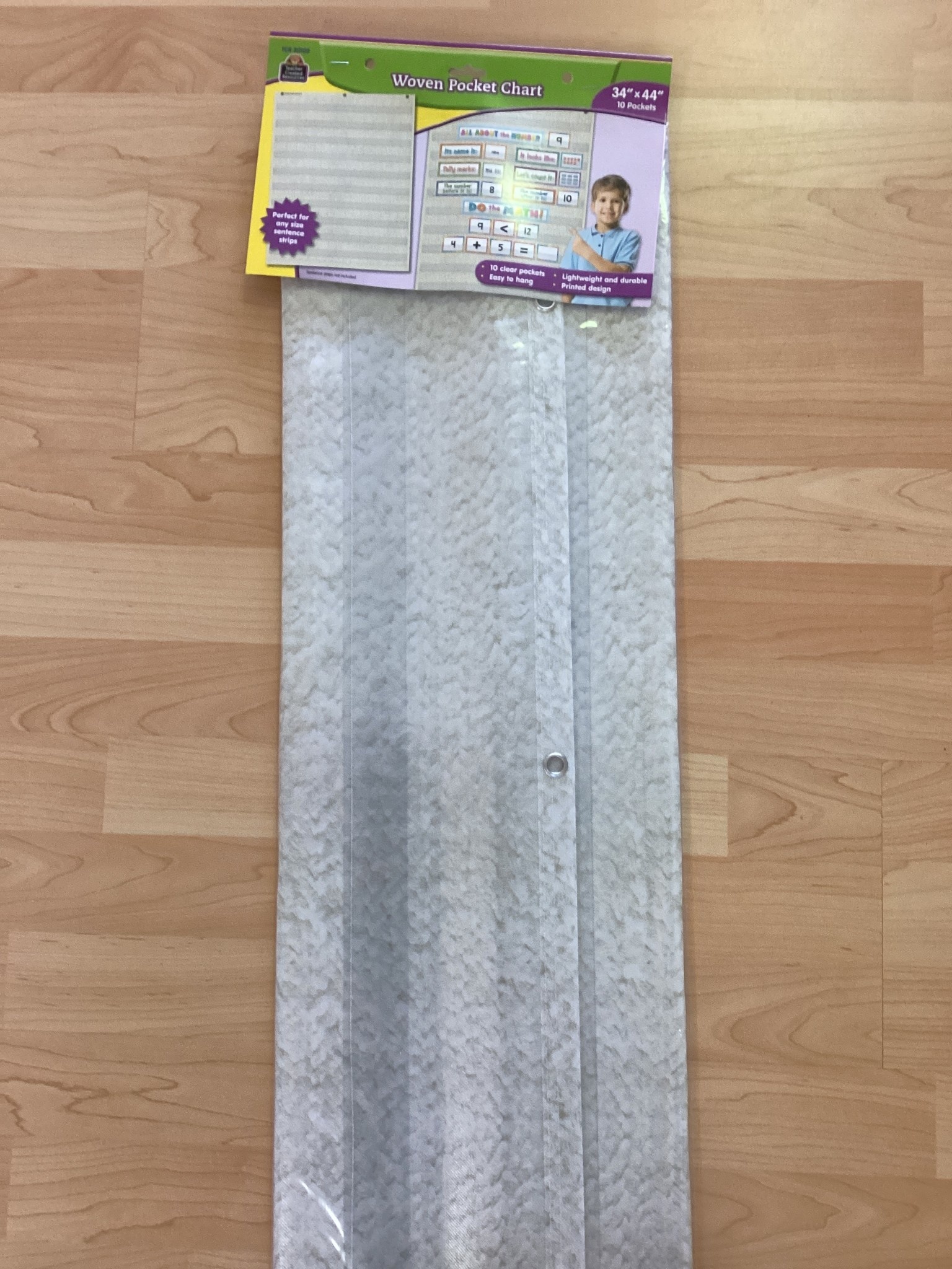 Woven 10 Pocket Chart - School Spot