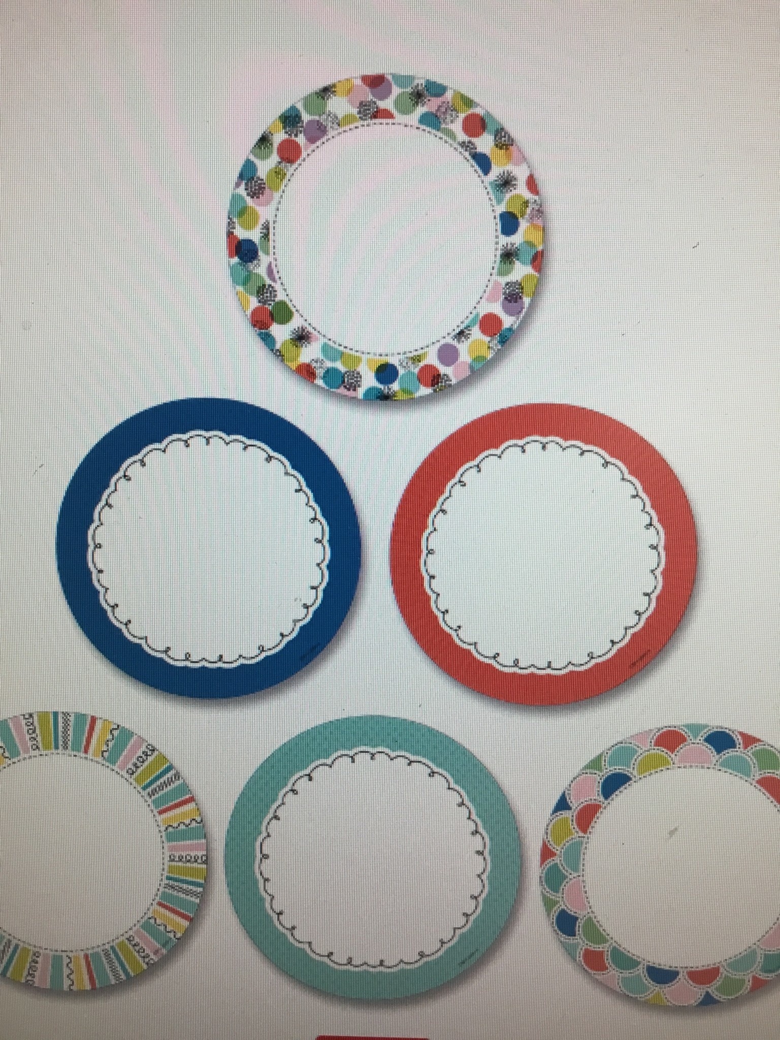 Color Pop Dots Mini Cutouts Color Pop Dots Mini Cutouts 36pc - School Spot