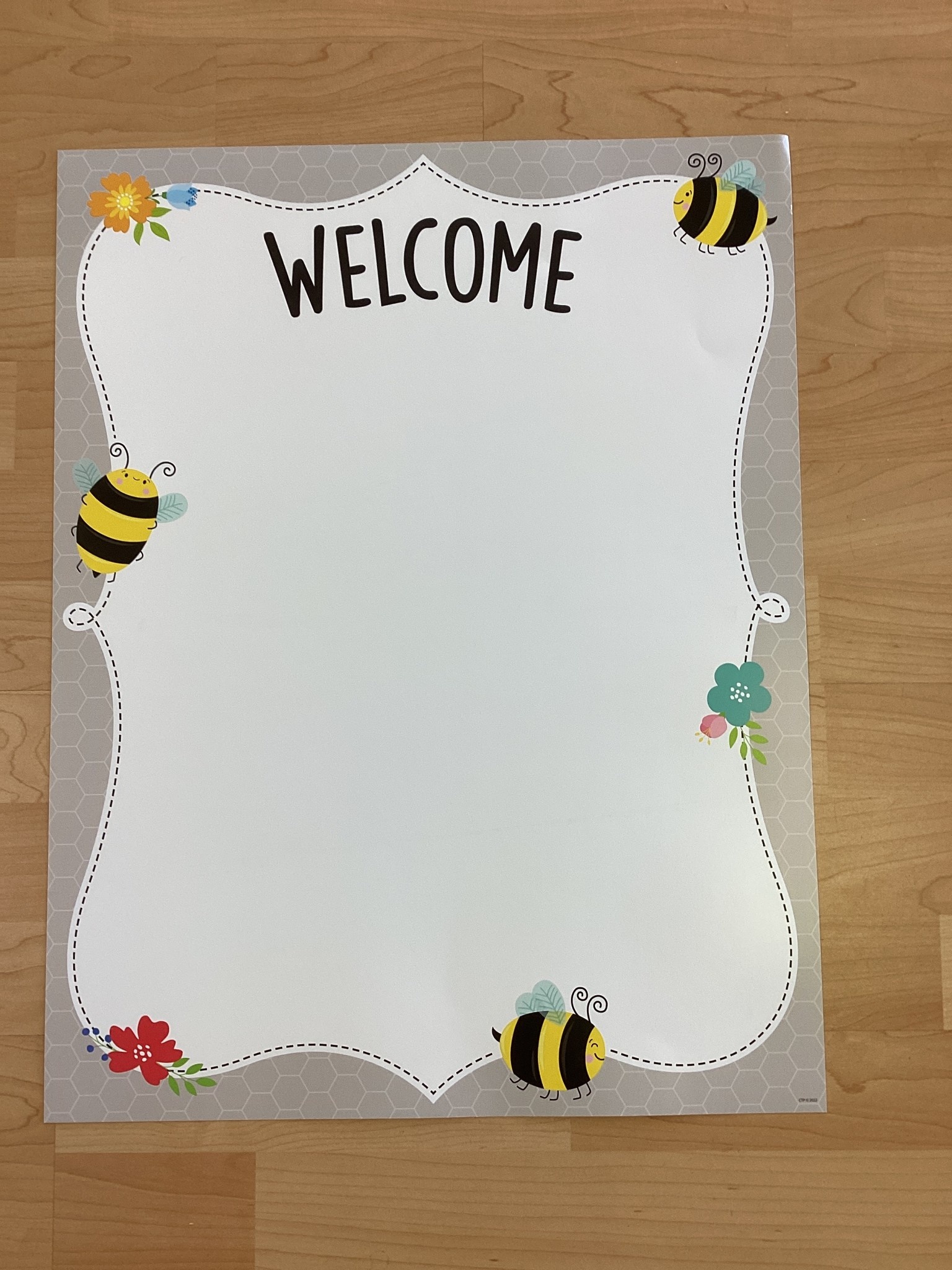 Busy Bees Classroom Welcome Chart - School Spot
