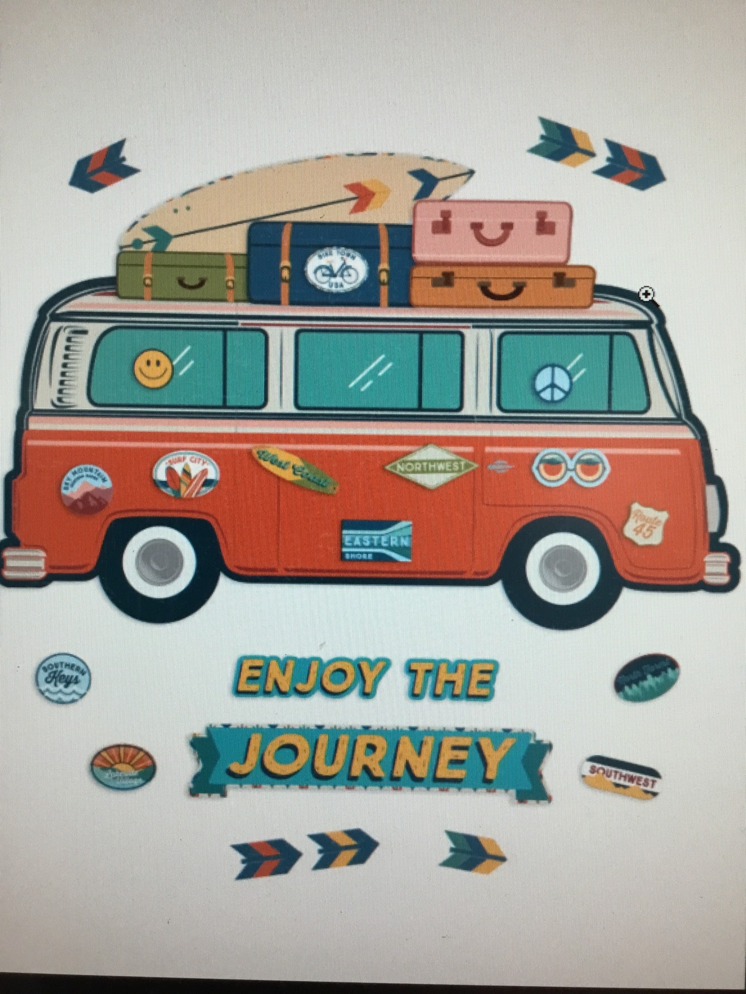 Adventurer Giant Van Bulletin Board Set - School Spot