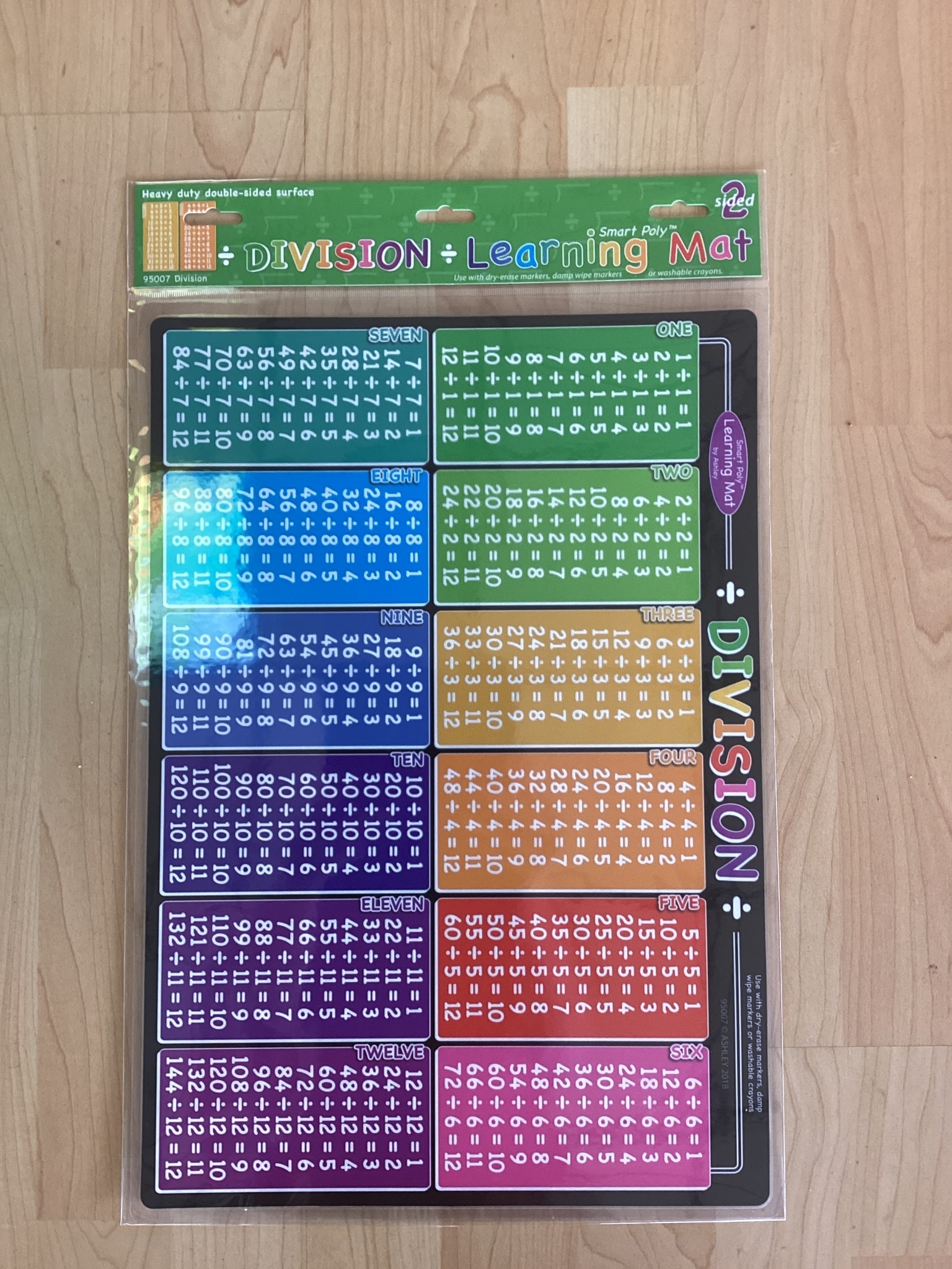 Division Learning Mat - School Spot