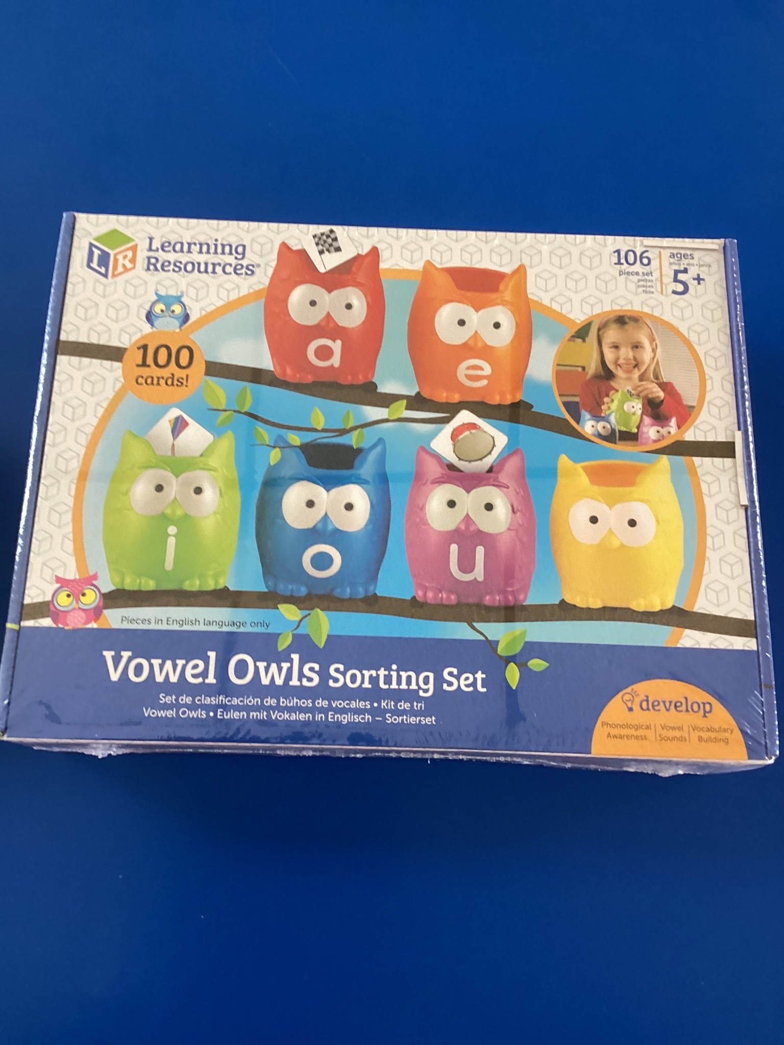 Vowel Owls Sorting Set - School Spot