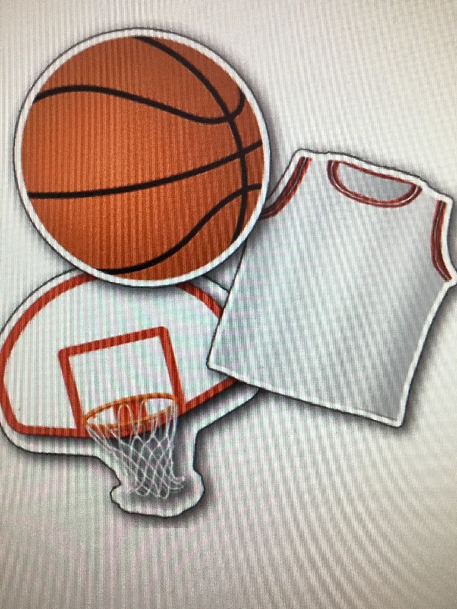Basketball Assorted Cutouts - School Spot