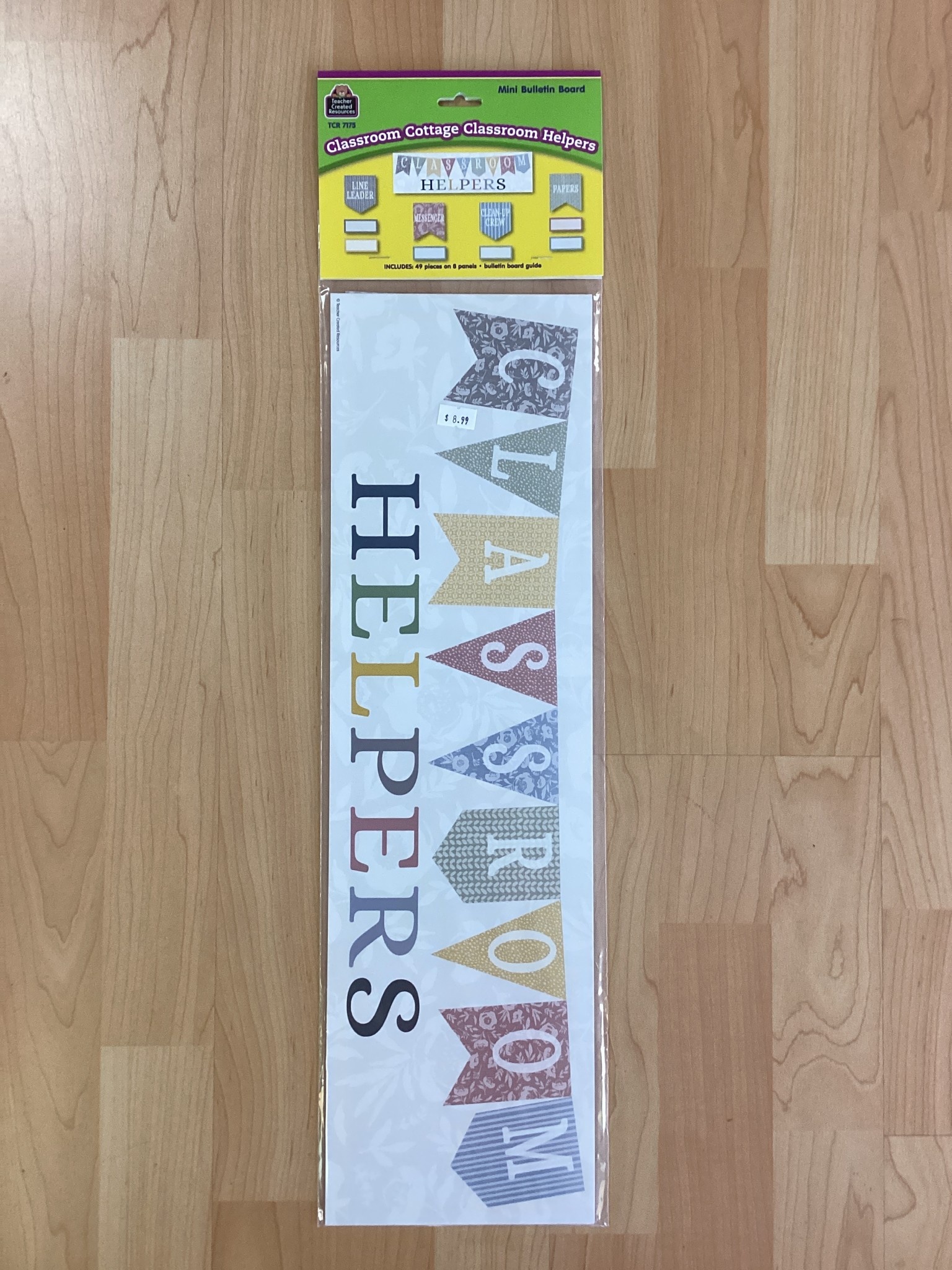 Classroom Cottage Classroom Helpers Mini Bulletin Board - School Spot