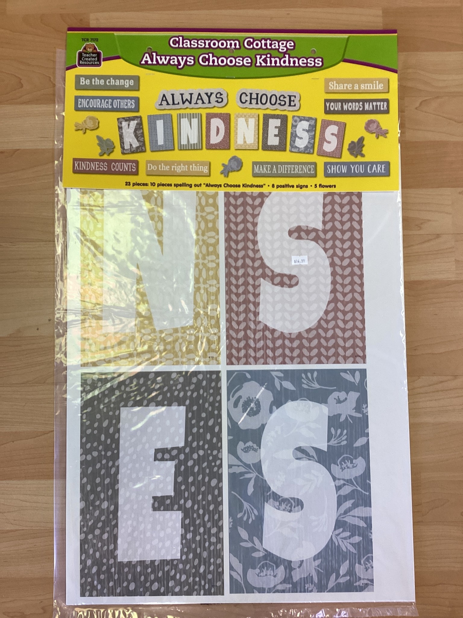 Classroom Cottage Always Choose Kindness Bulletin Board - School Spot