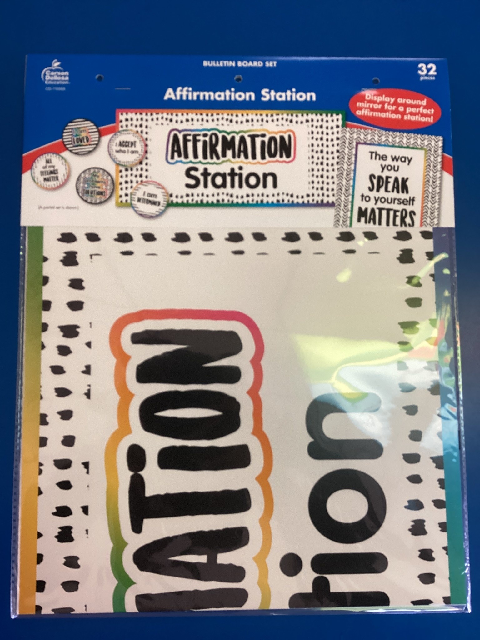 Affirmation Station Bulletin Board - School Spot