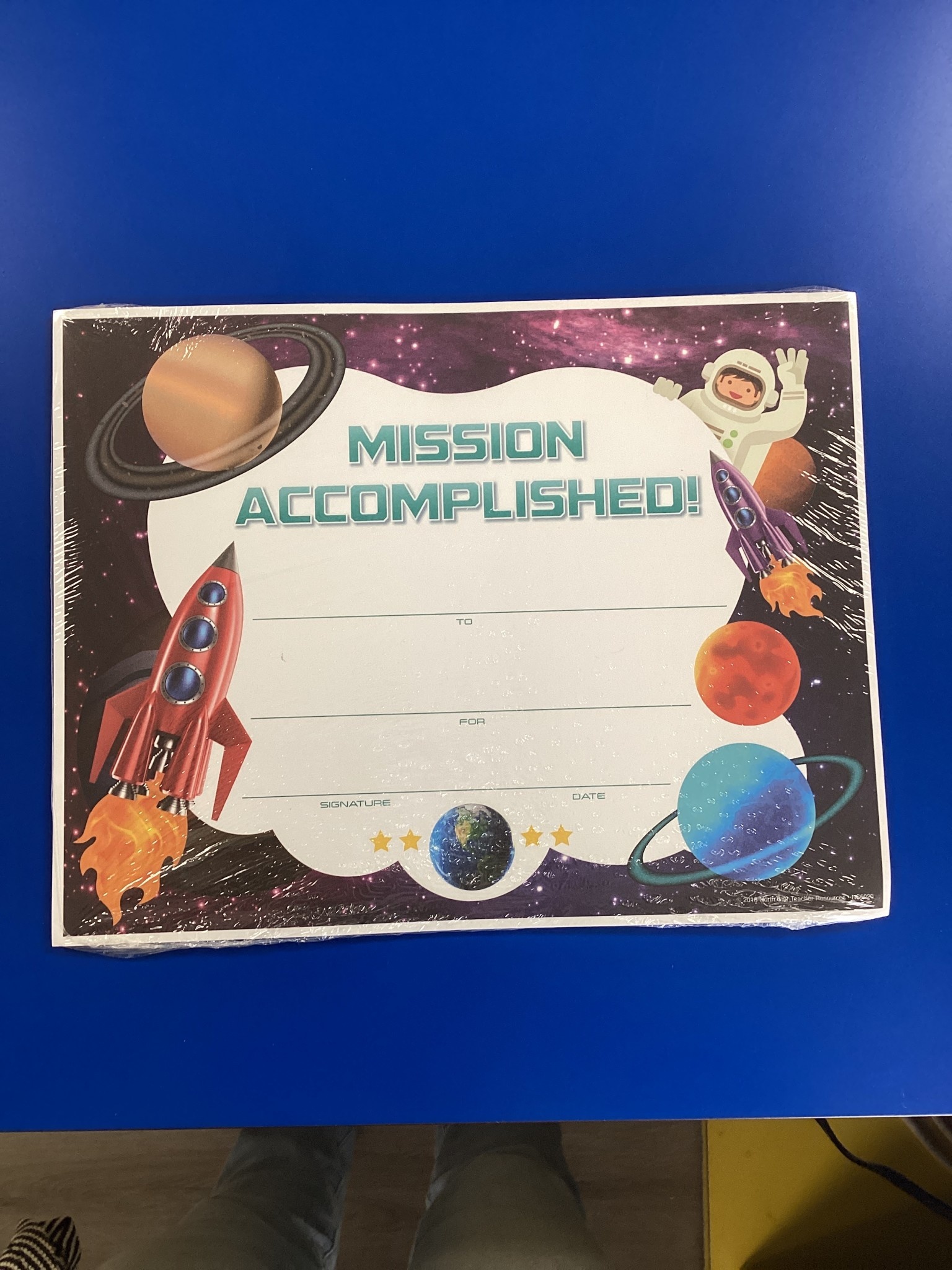 Mission Accomplished Award Certificates 32pk - School Spot