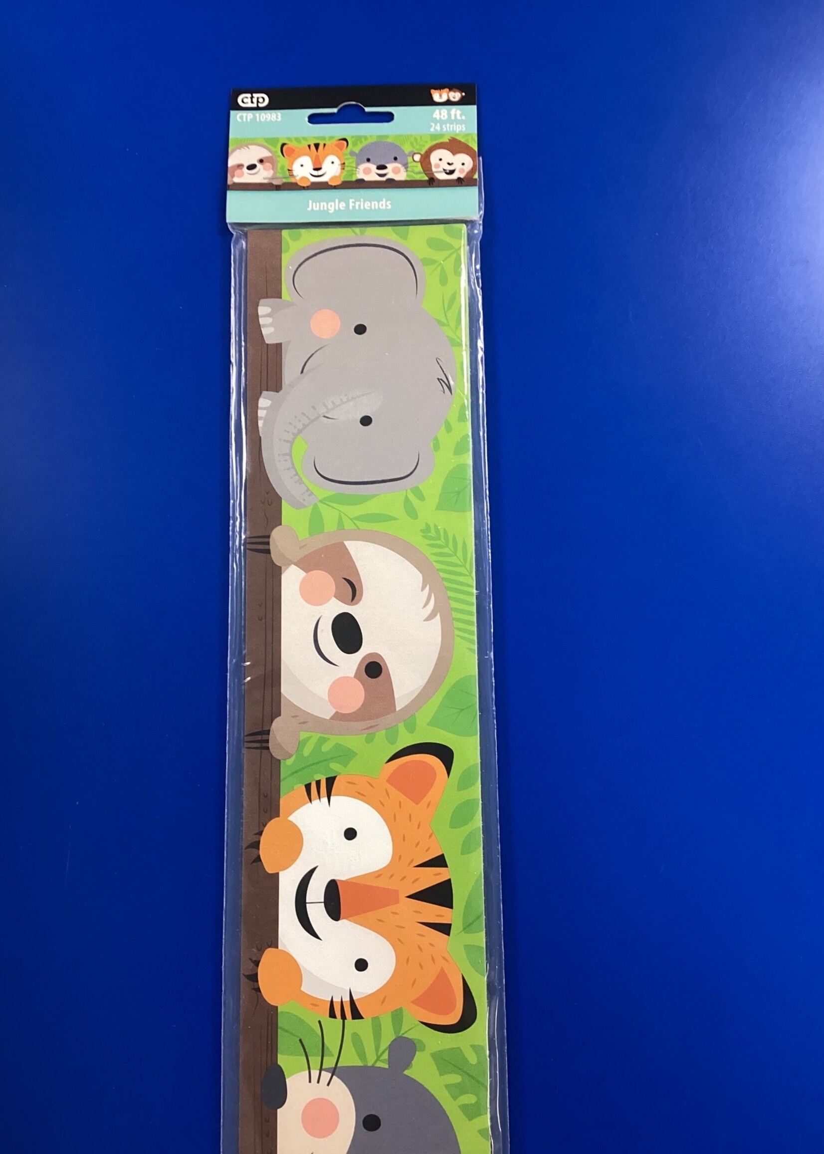 Jungle Friends Border - School Spot