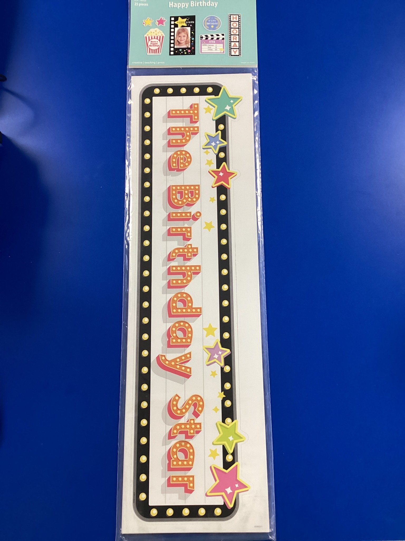 Star Bright Happy Birthday Mini Bulletin Board - School Spot