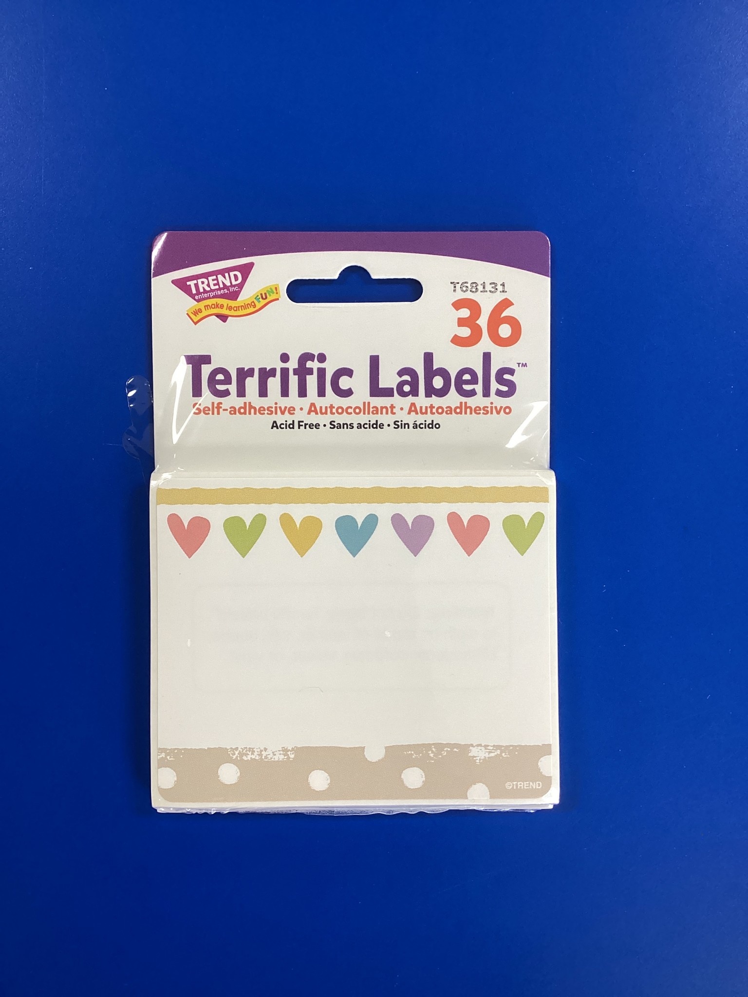Take Heart Adhesive Labels 36pk - School Spot