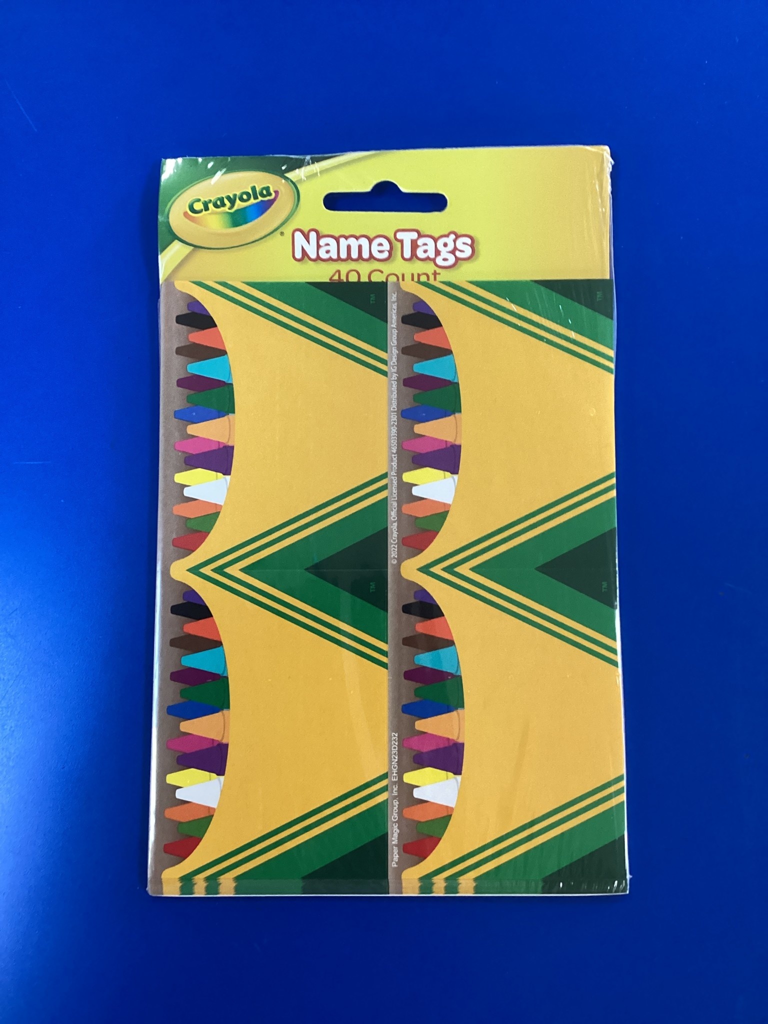 Crayola Name Tags 40pk - School Spot